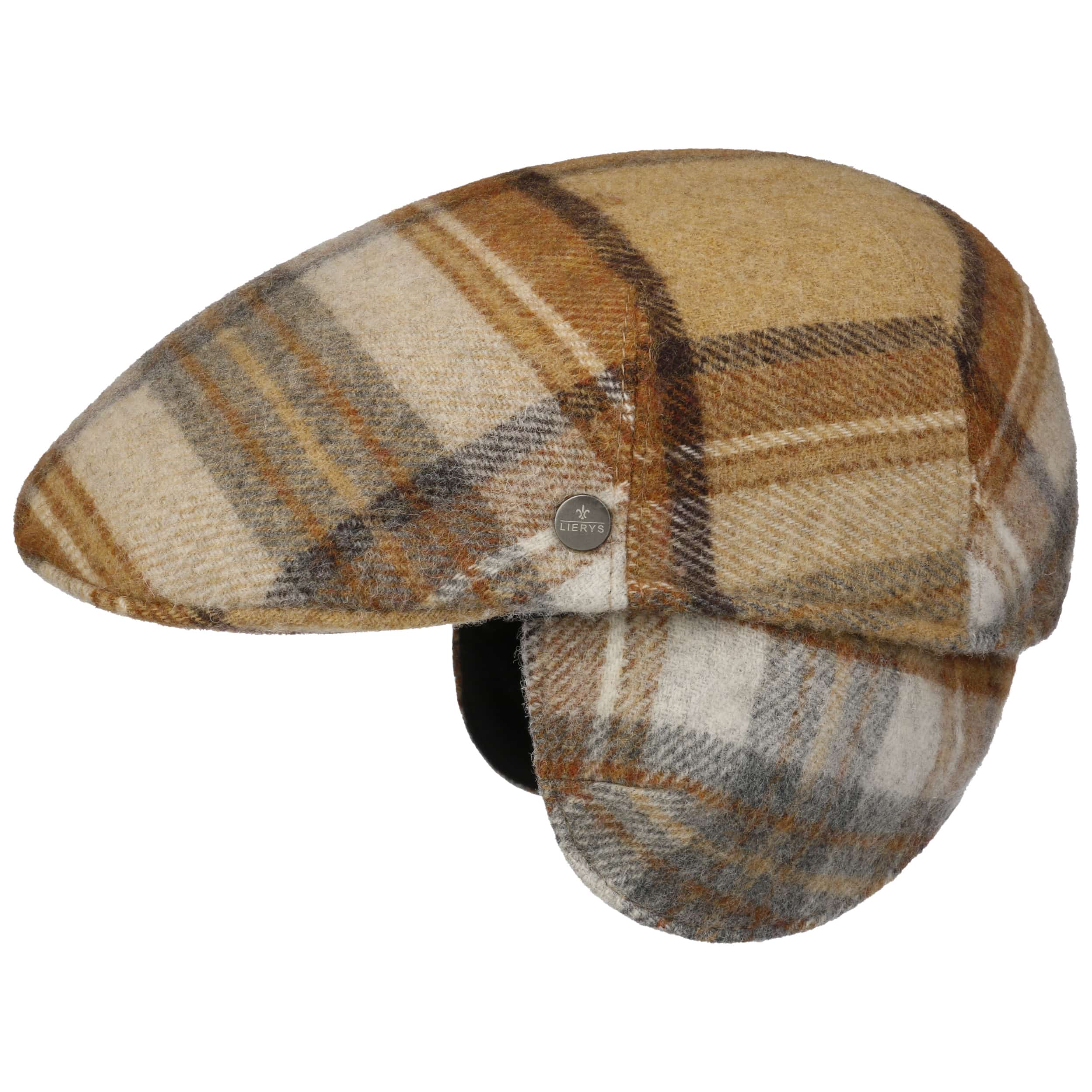 Tranmore Flat Cap with Ear Flaps by Lierys --> Shop Hats, Beanies ...