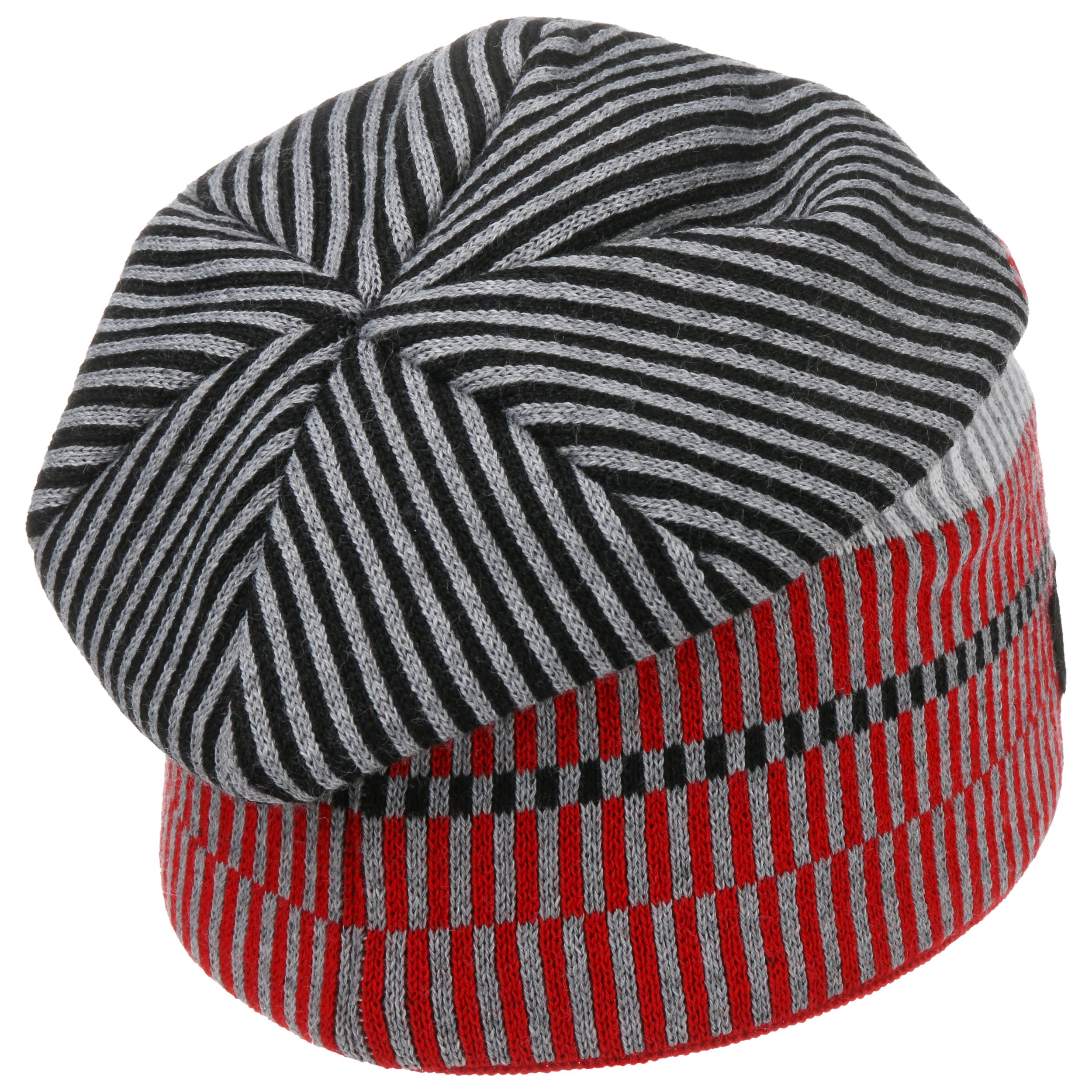Tricolour Beanie Hat by Eisbär - 48,95