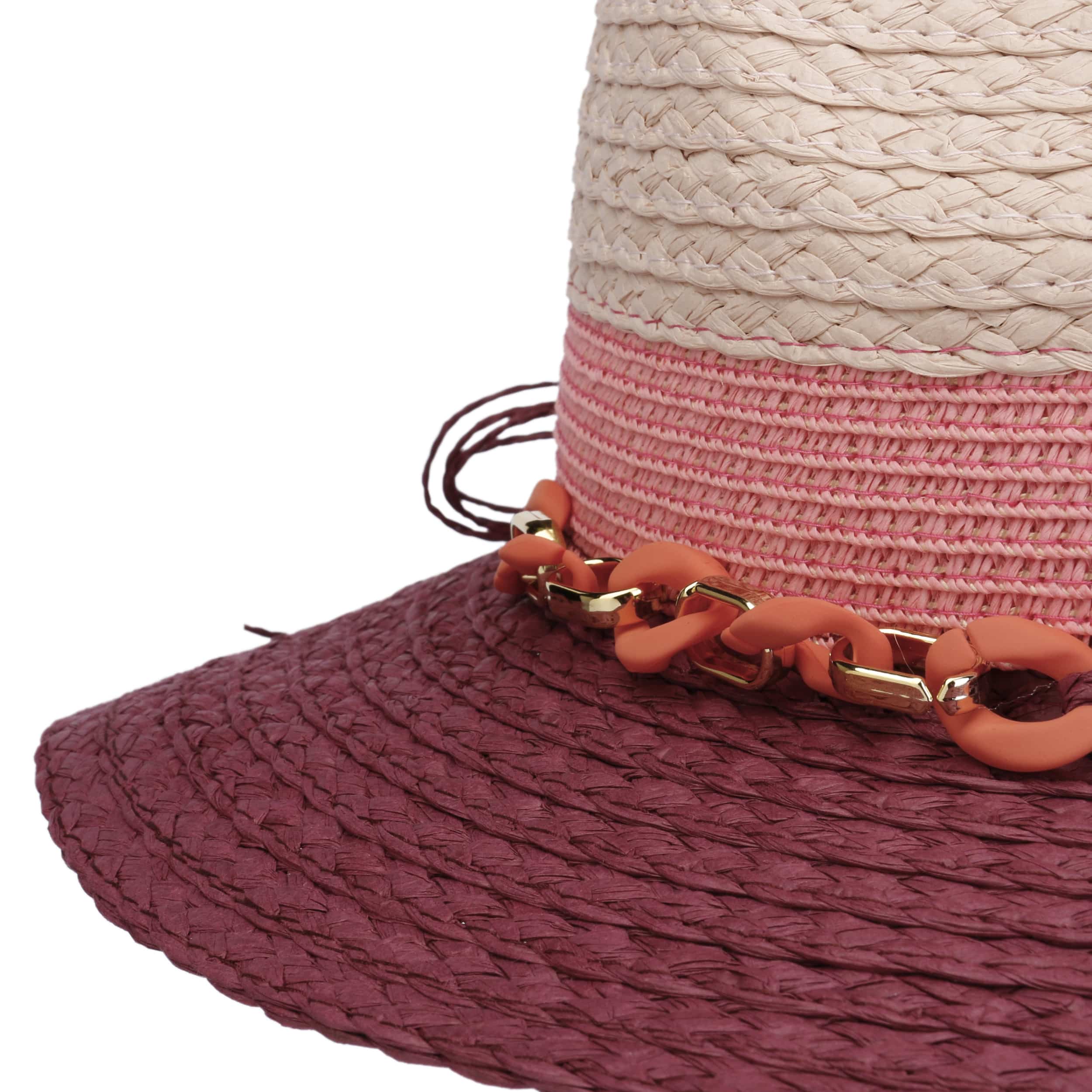 Tricolour Traveller Straw Hat - 32,95