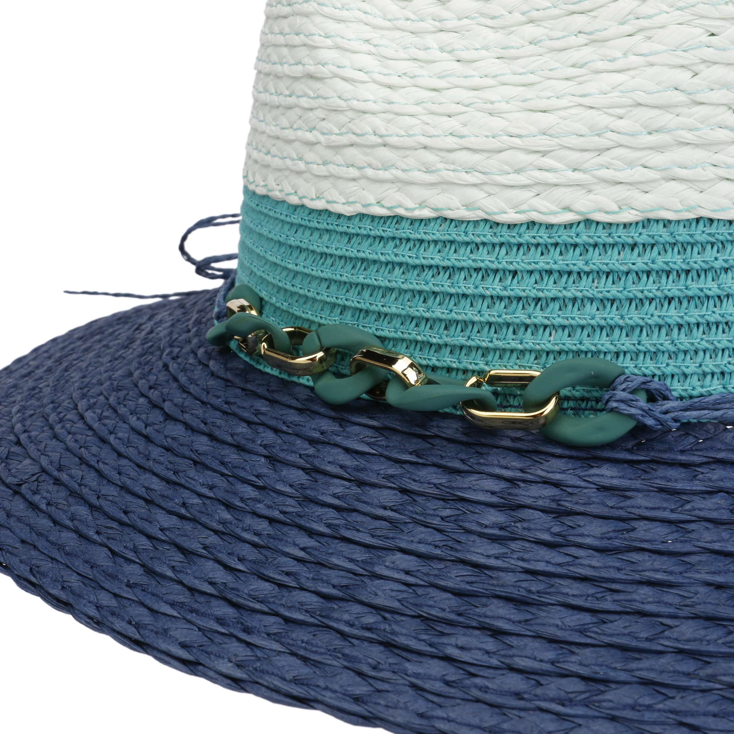 Tricolour Traveller Straw Hat - 32,95