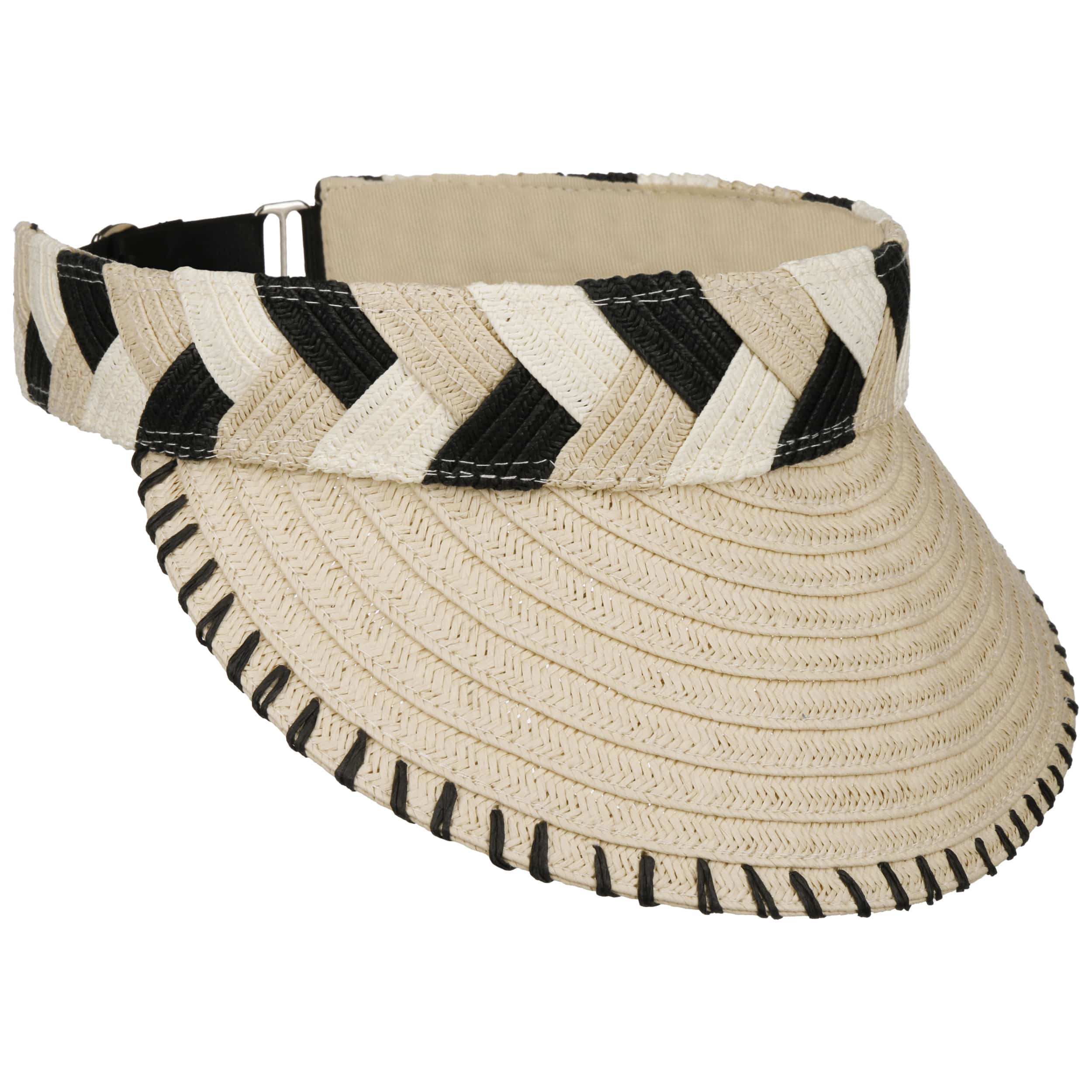 Tricolour Visor by Lipodo --> Shop Hats, Beanies & Caps online Hatshopping