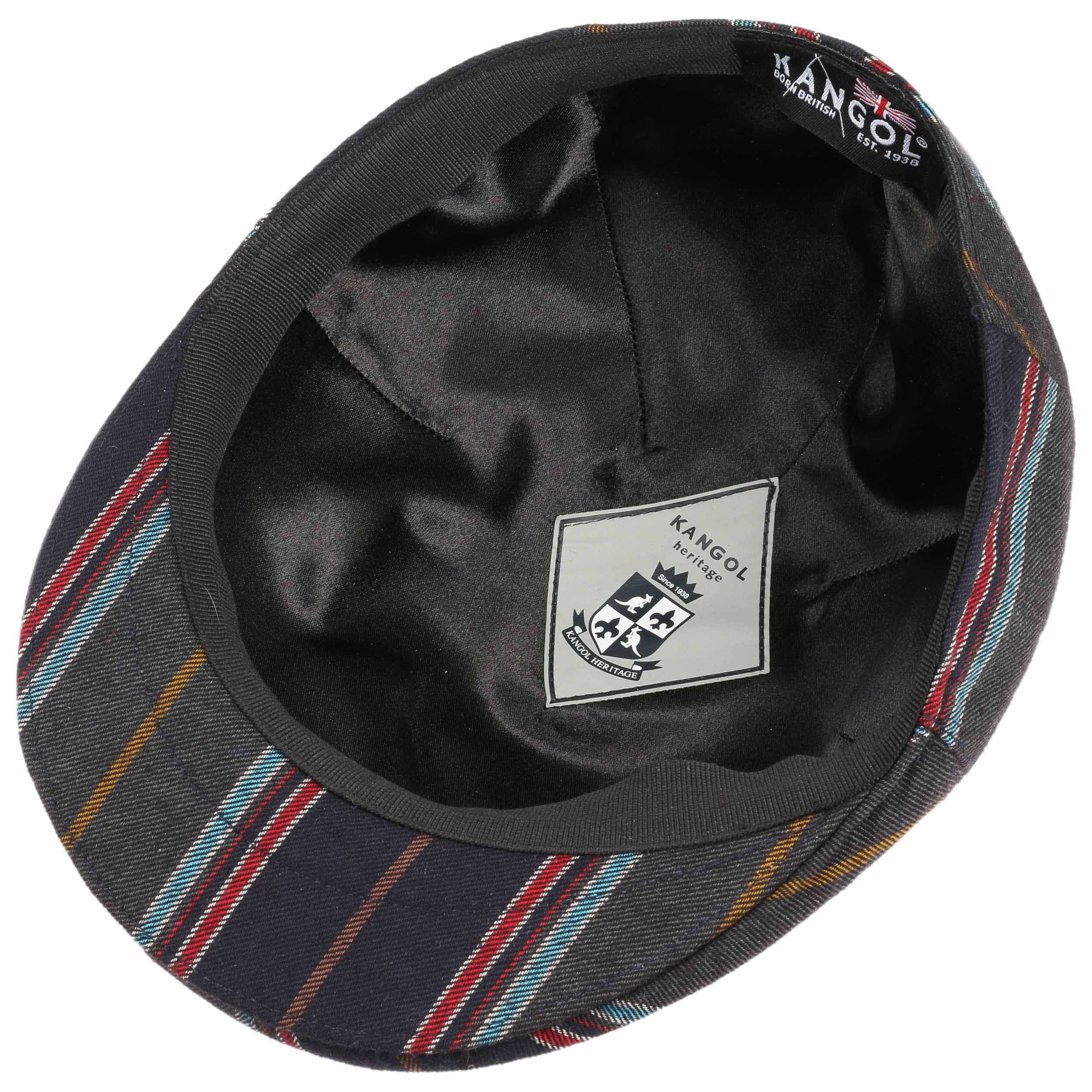 Tweed Colour Stripes Flat Cap by Kangol - 103,95