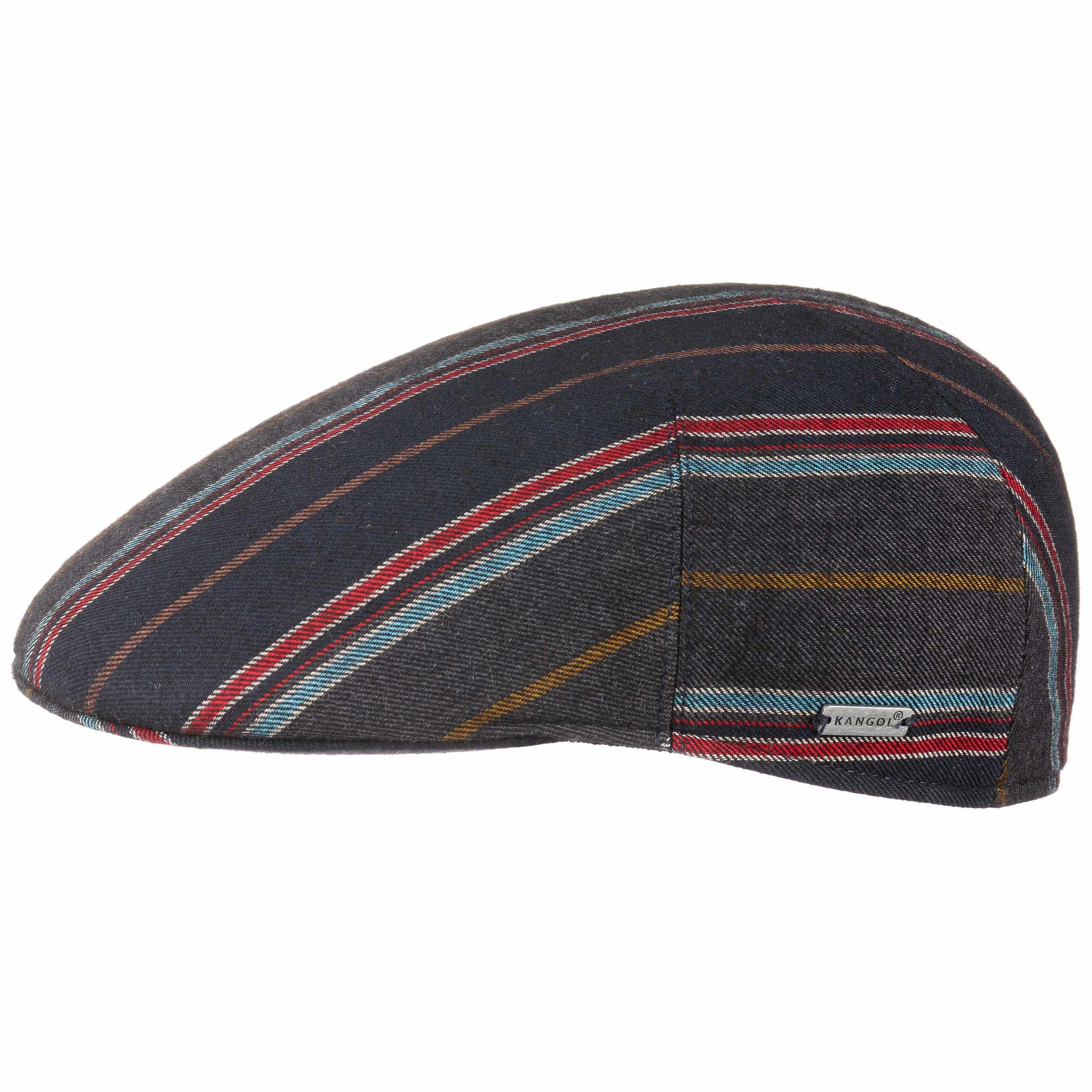 Tweed Colour Stripes Flat Cap by Kangol - 103,95