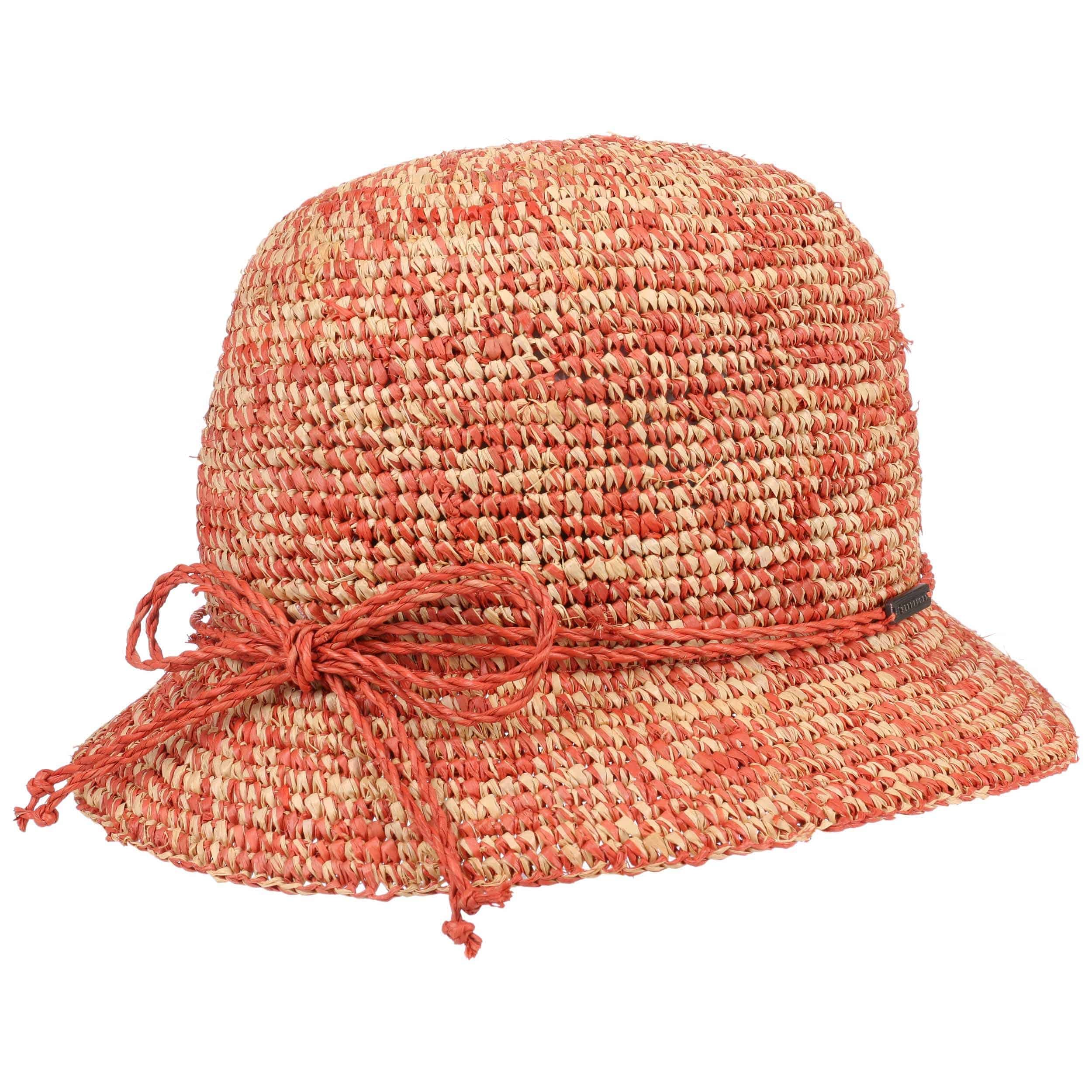 Twotone Cloche Straw Hat by Seeberger - 44,95
