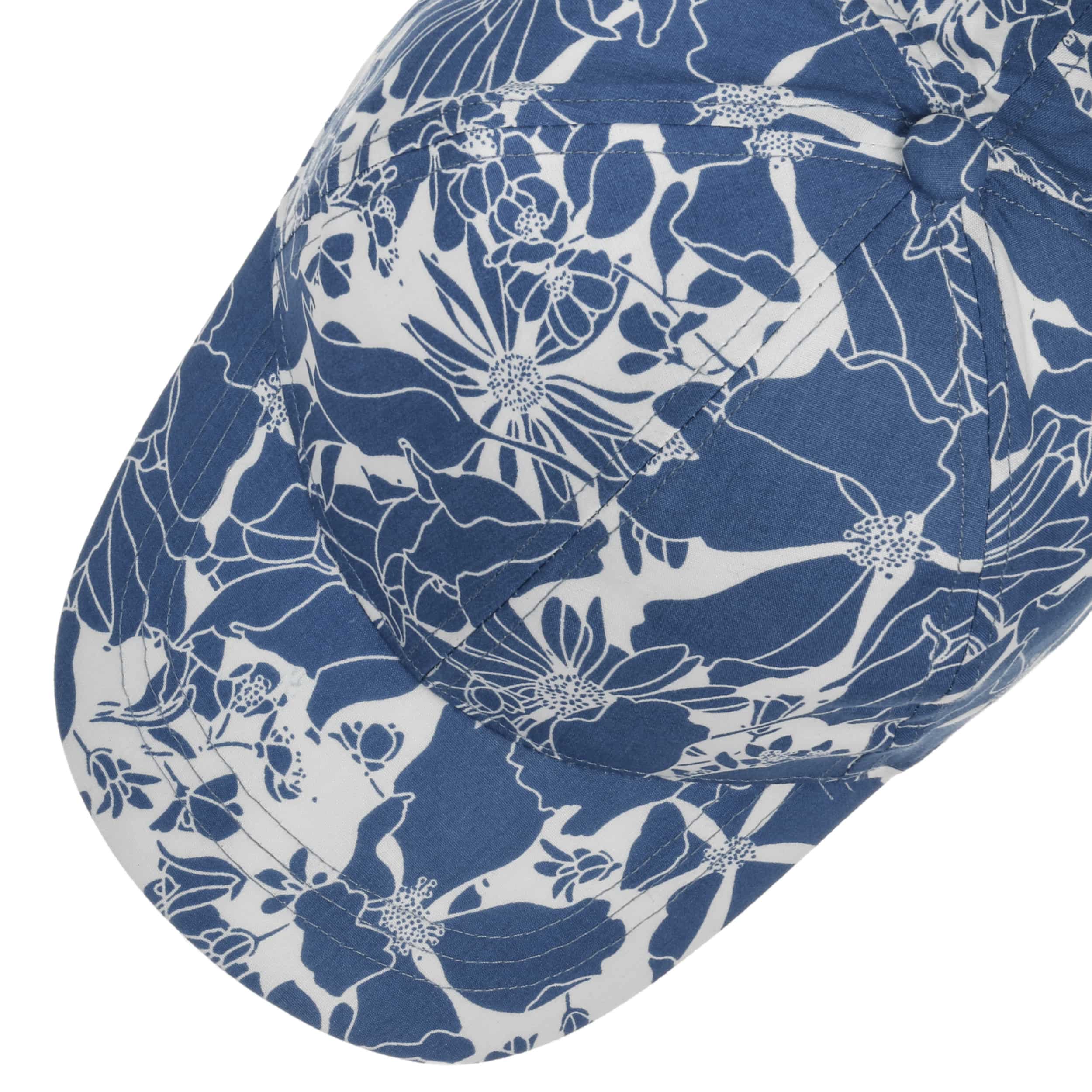 Twotone Flower Print Cap by Lipodo - 21,95