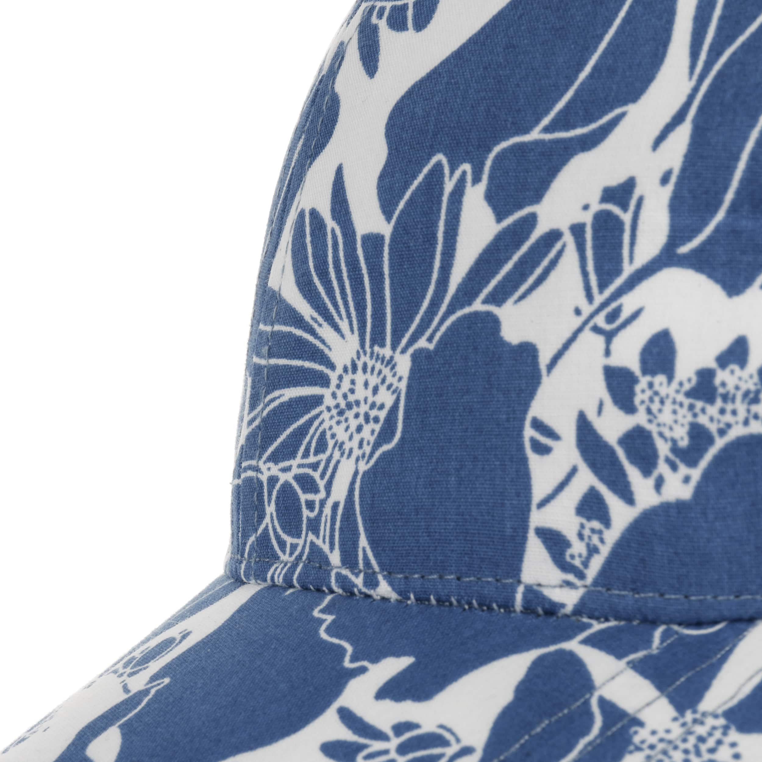 Twotone Flower Print Cap by Lipodo - 21,95