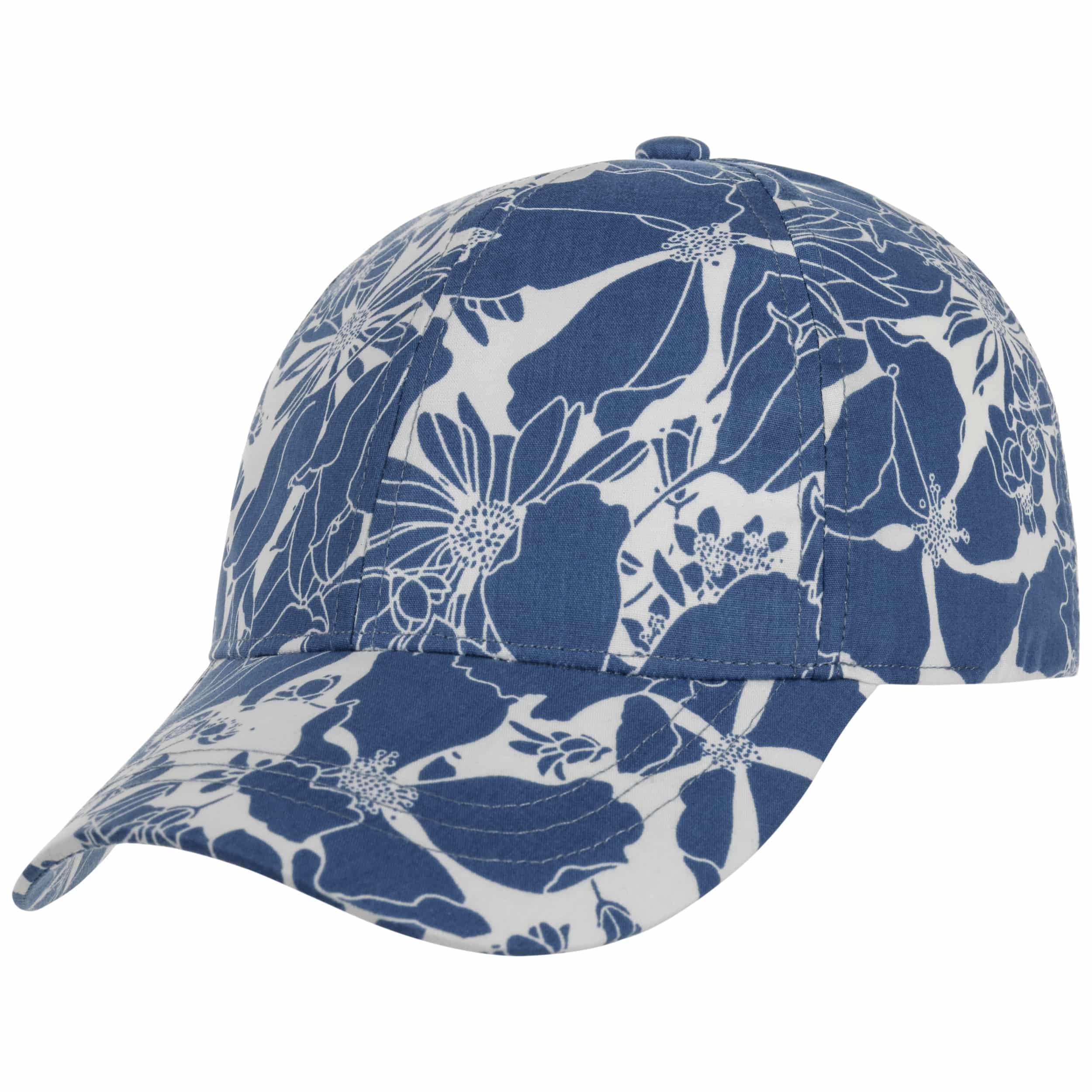 Twotone Flower Print Cap by Lipodo - 21,95