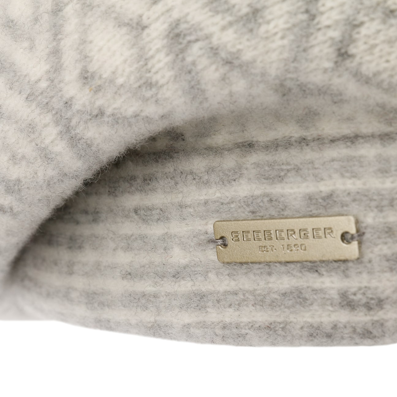 Twotone Milled Wool Beret by Seeberger - 62,95