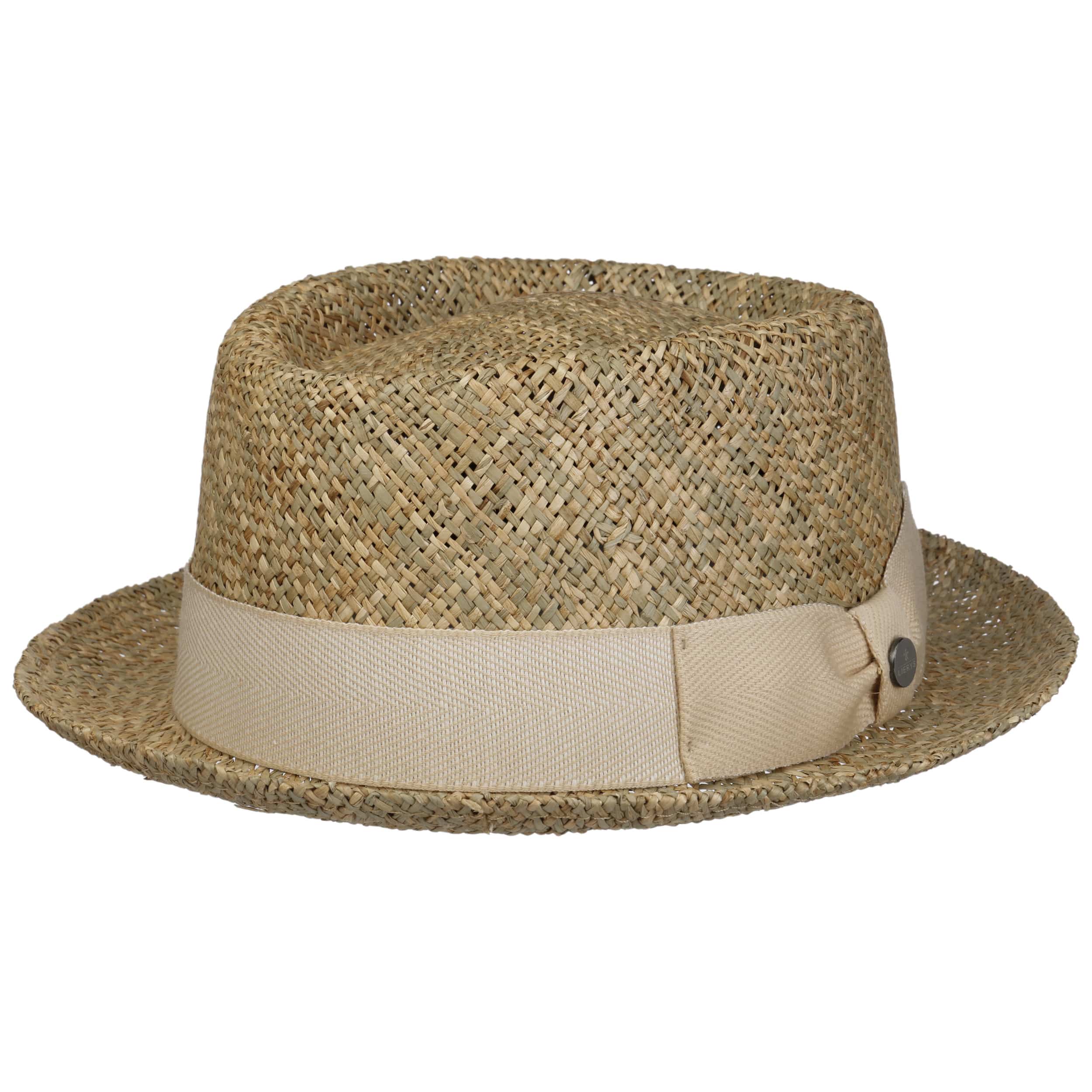 Twotone Pork Pie Straw Hat by Lierys - 108,95