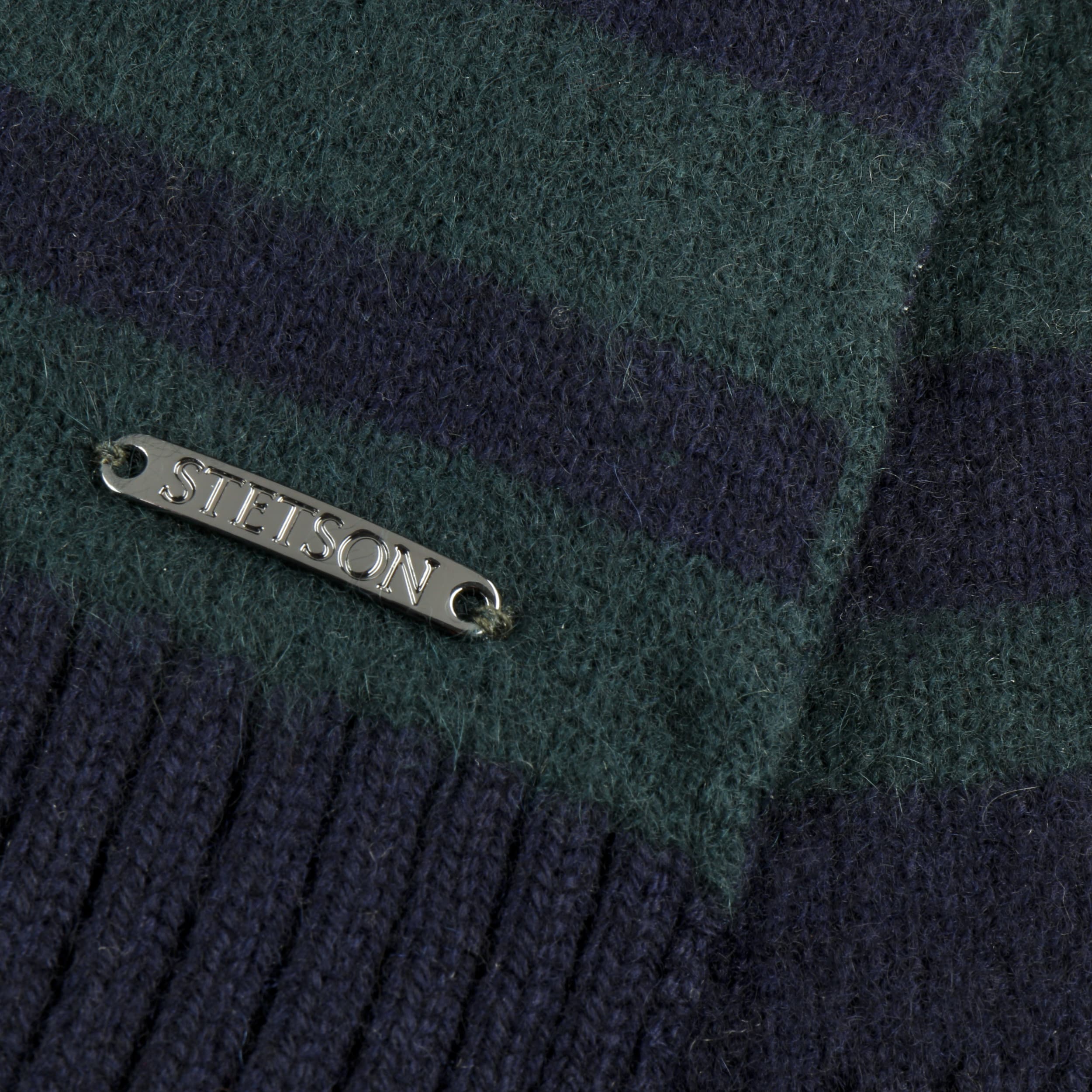Twotone Stripes Cashmere Scarf by Stetson - 249,00