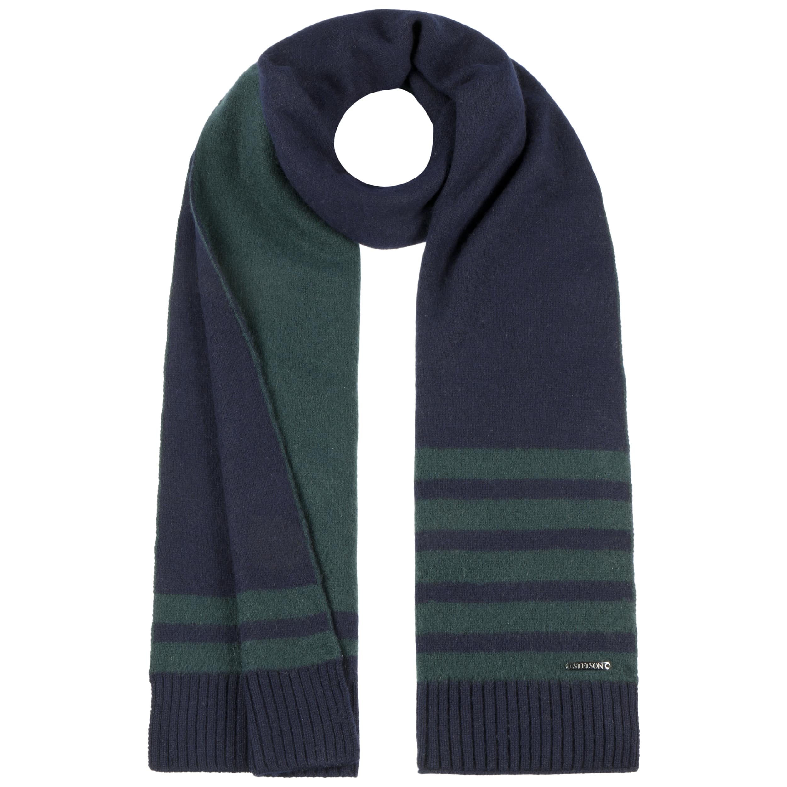 Twotone Stripes Cashmere Scarf by Stetson - 249,00
