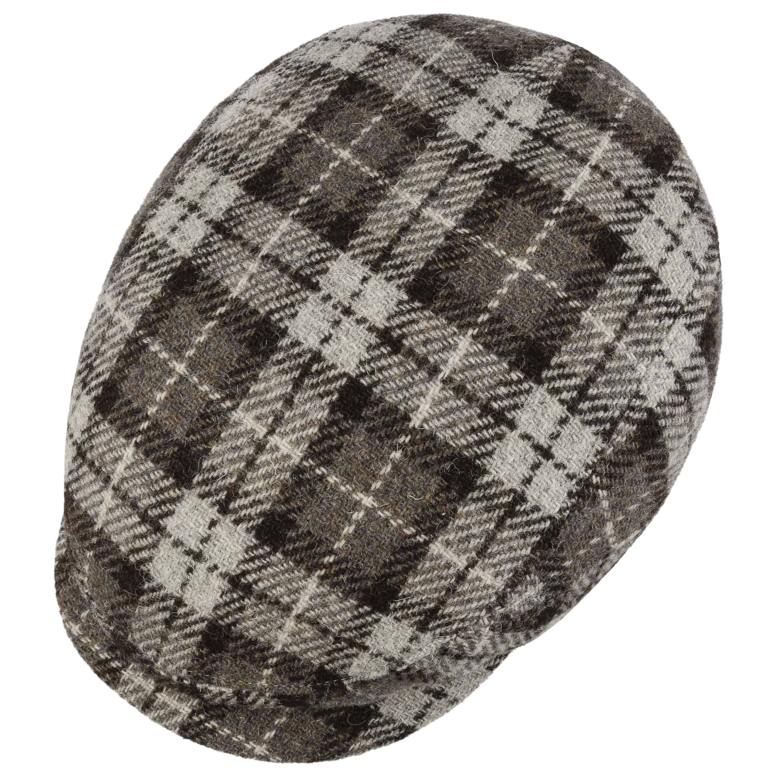 Undyed Harris Tweed Driver Flat Cap by Stetson --> Shop Hats, Beanies ...