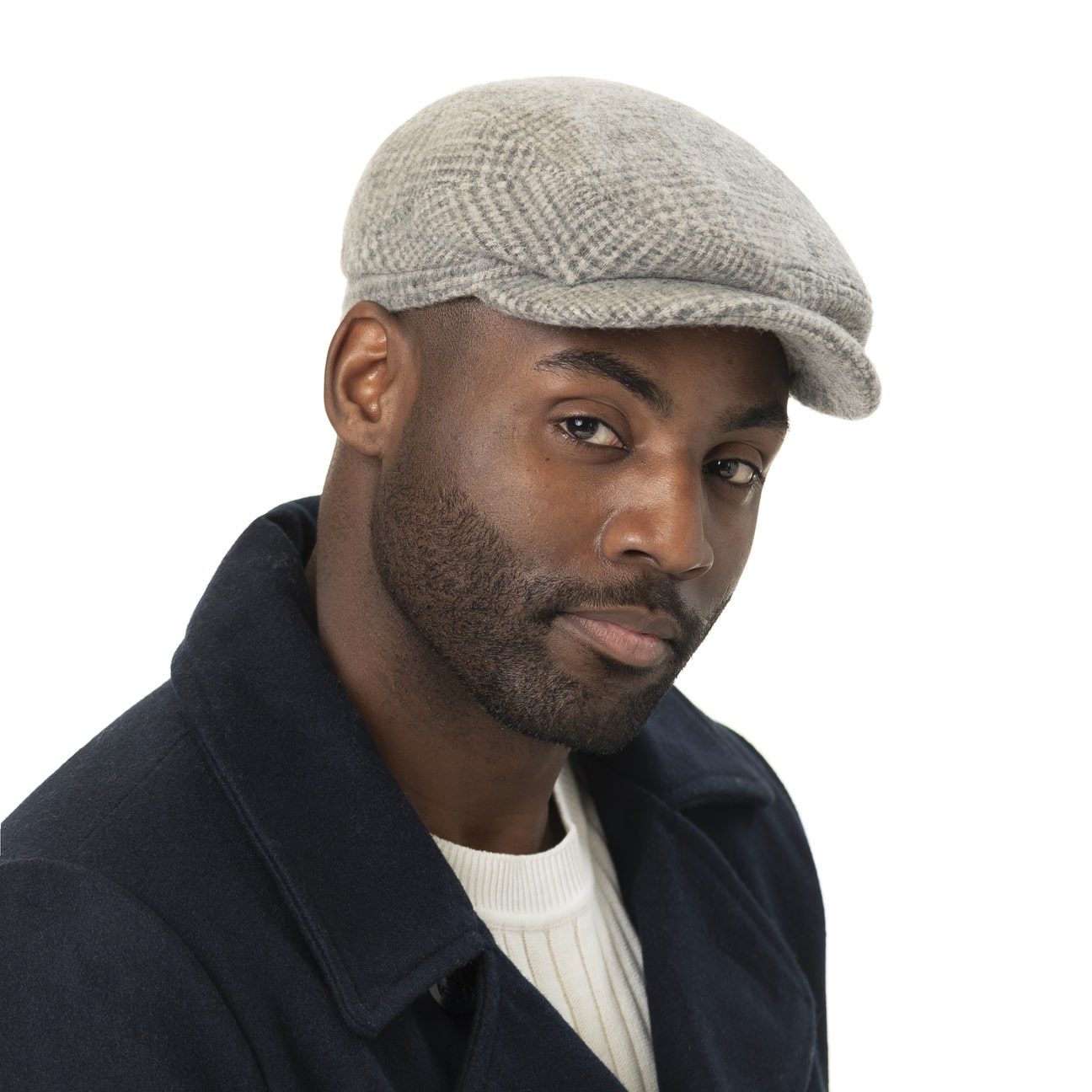 Undyed Virgin Wool Driver Flat Cap by Stetson --> Shop Hats, Beanies ...