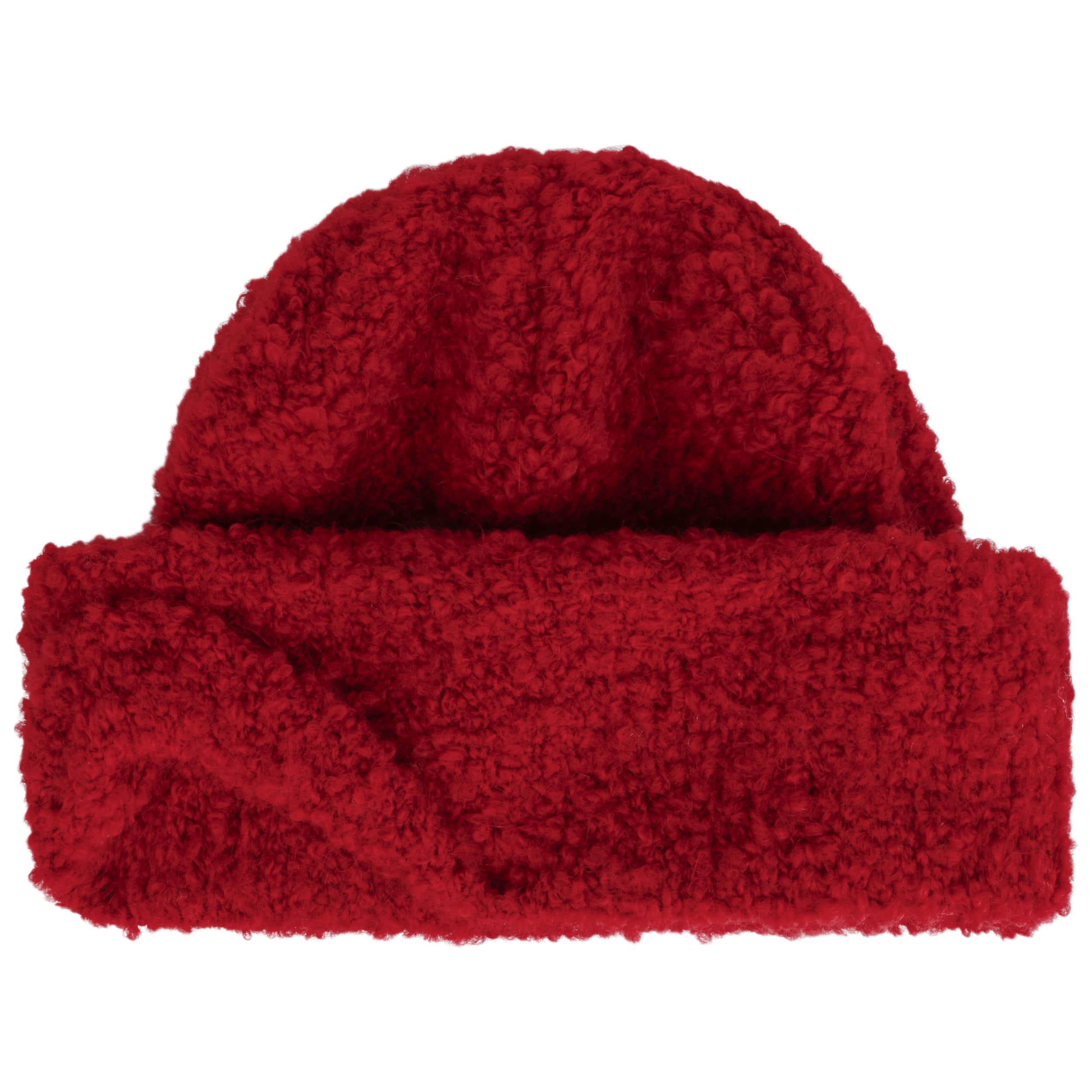 Uni Bouclé Beanie Hat with Cuff by Gebeana --> Shop Hats, Beanies ...