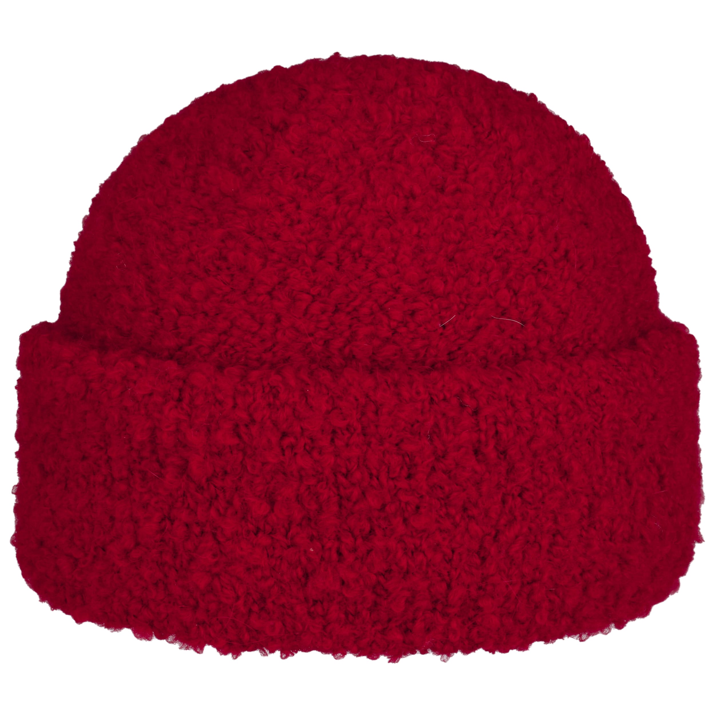 Uni Bouclé Beanie Hat with Cuff by Gebeana --> Shop Hats, Beanies ...