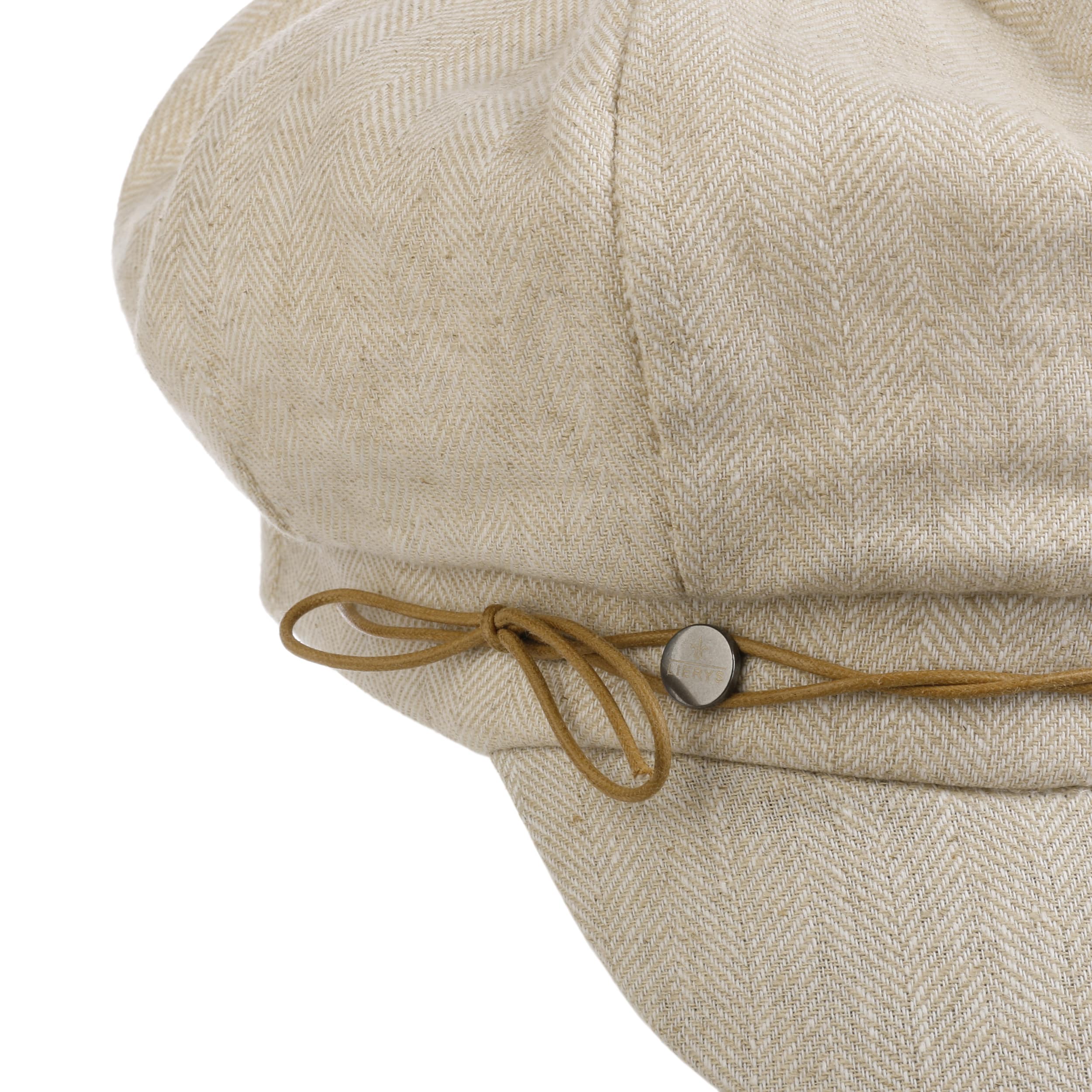 Uni Linen Newsboy Cap by Lierys --> Shop Hats, Beanies & Caps online ...