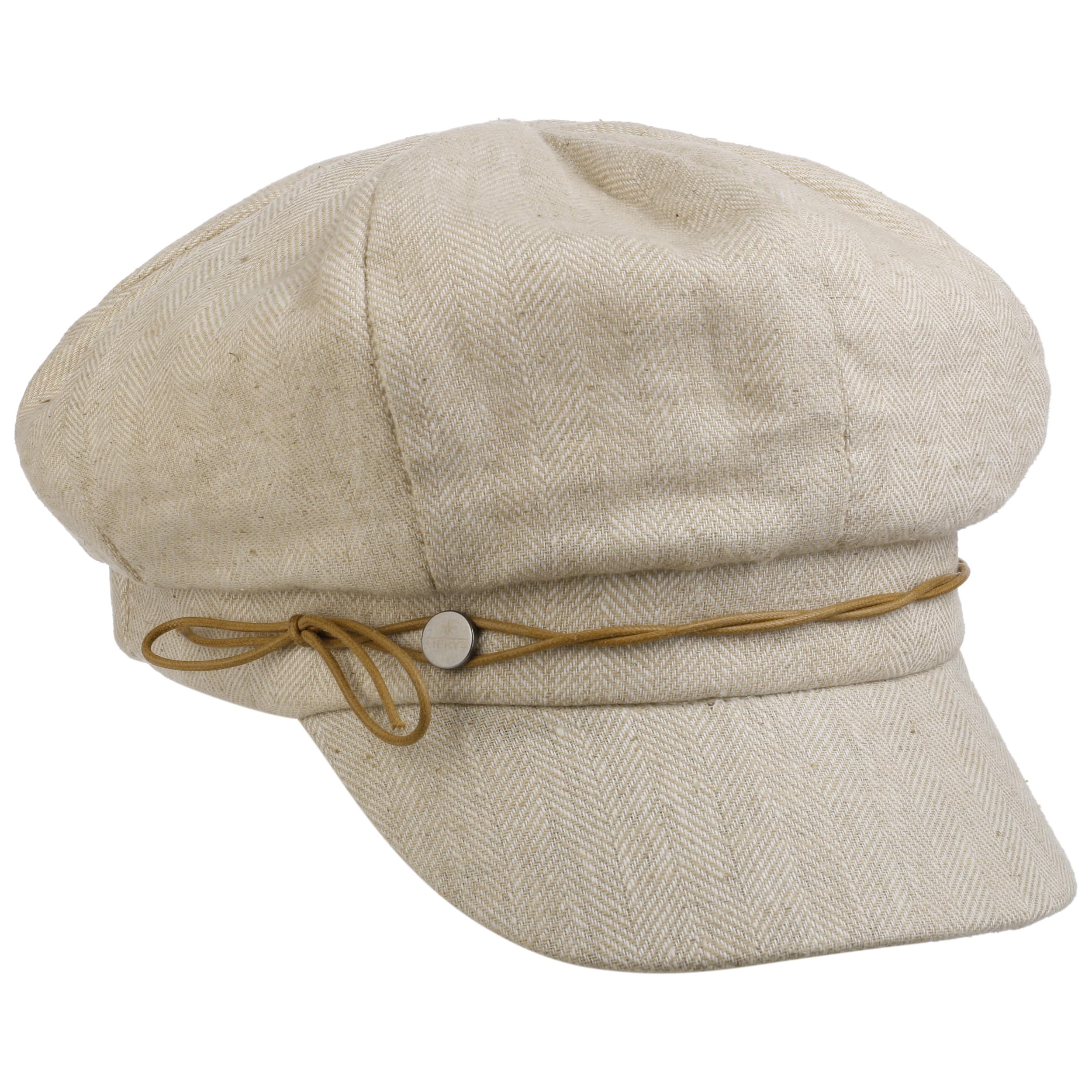 Uni Linen Newsboy Cap by Lierys --> Shop Hats, Beanies & Caps online ...