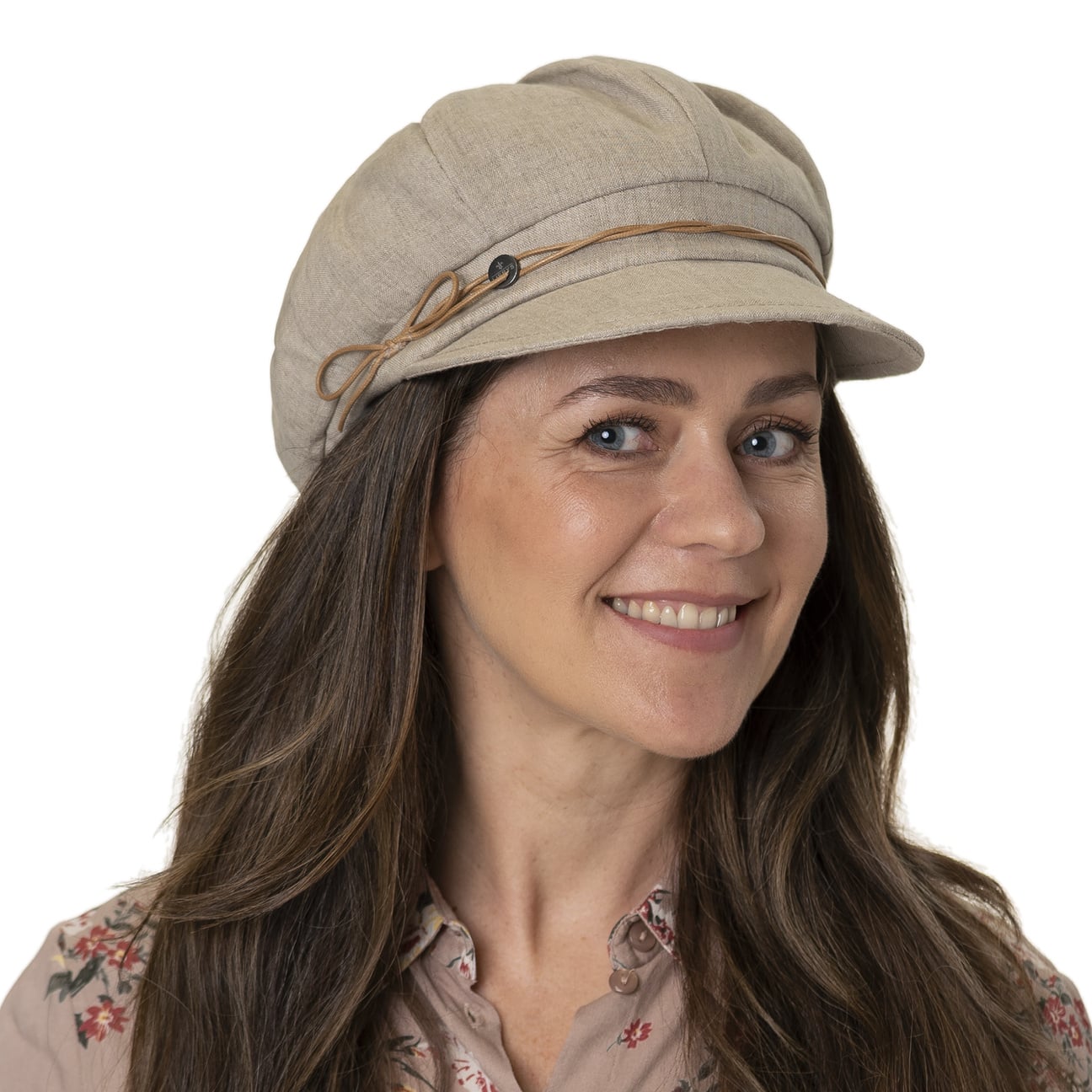 Uni Linen Newsboy Cap by Lierys --> Shop Hats, Beanies & Caps online ...