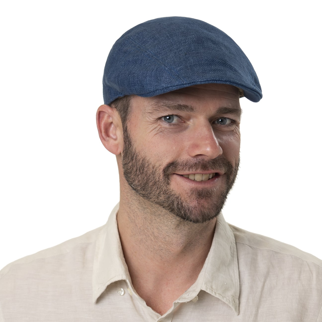 Uni Sustainable Linen Flat Cap by Stetson - 82,95