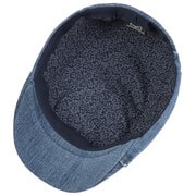 Upcycled Denim Flat Cap - 72,95