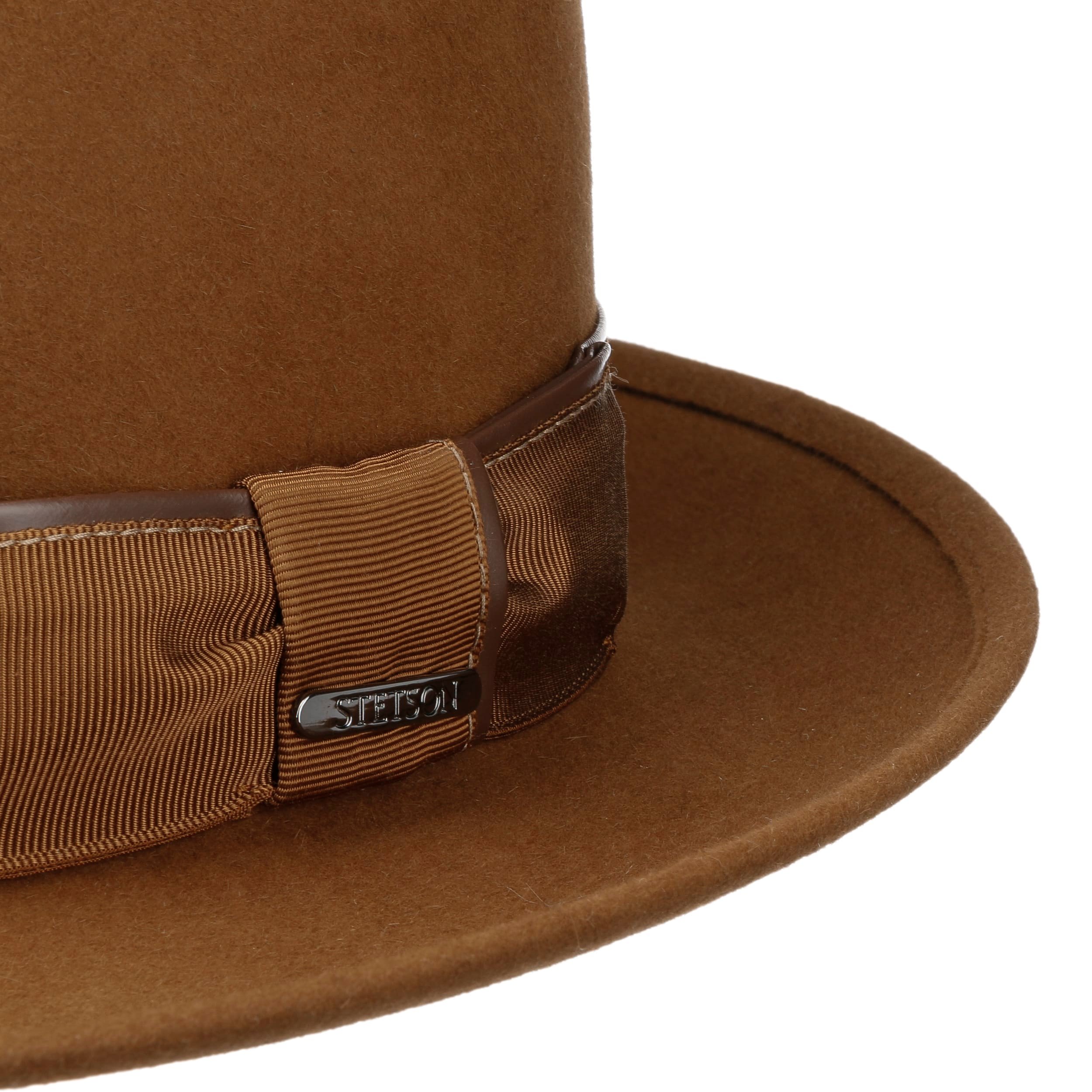 Upham Pork Pie Fur Felt Hat by Stetson - 415,95