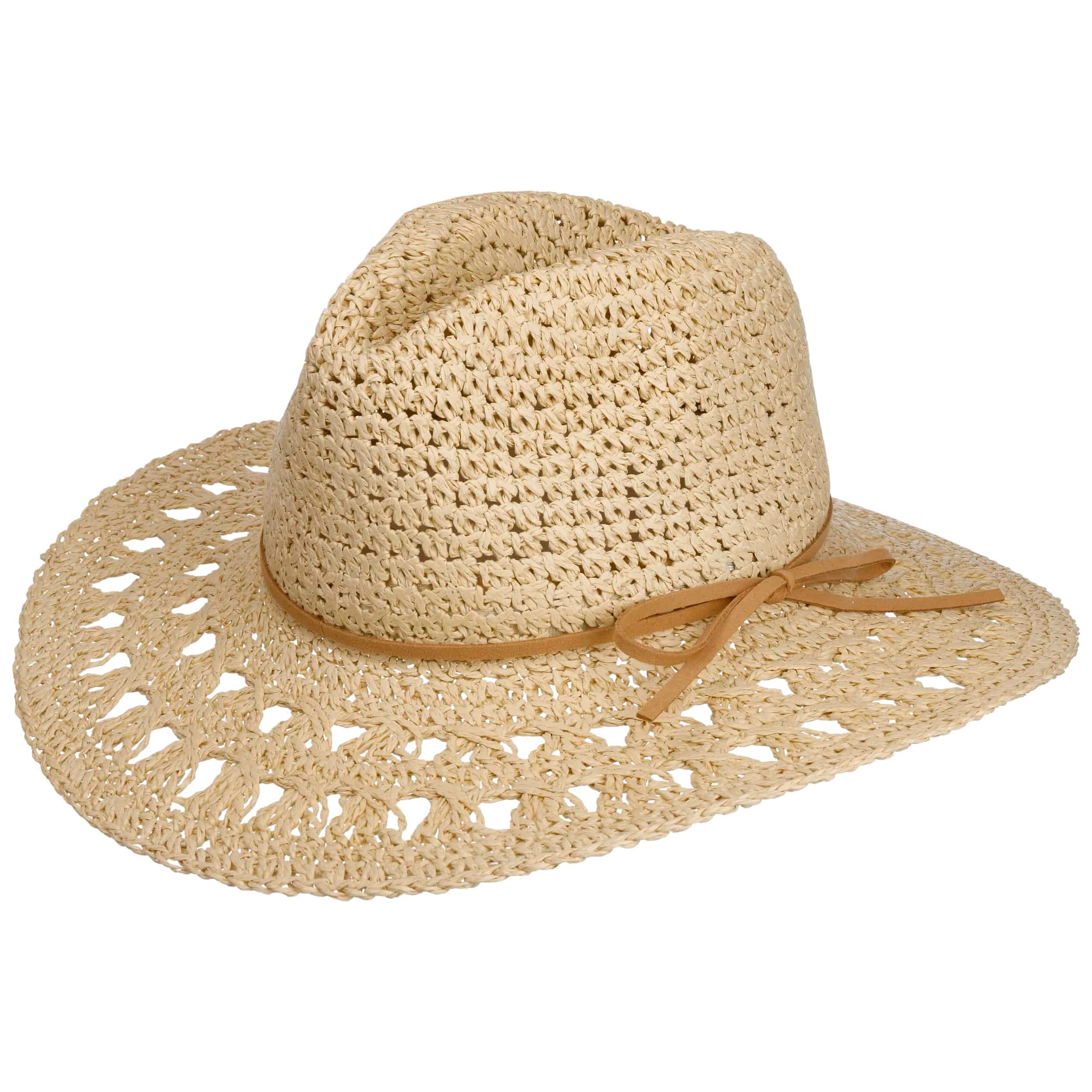 Vented Brim Straw Hat by Lipodo - 38,95
