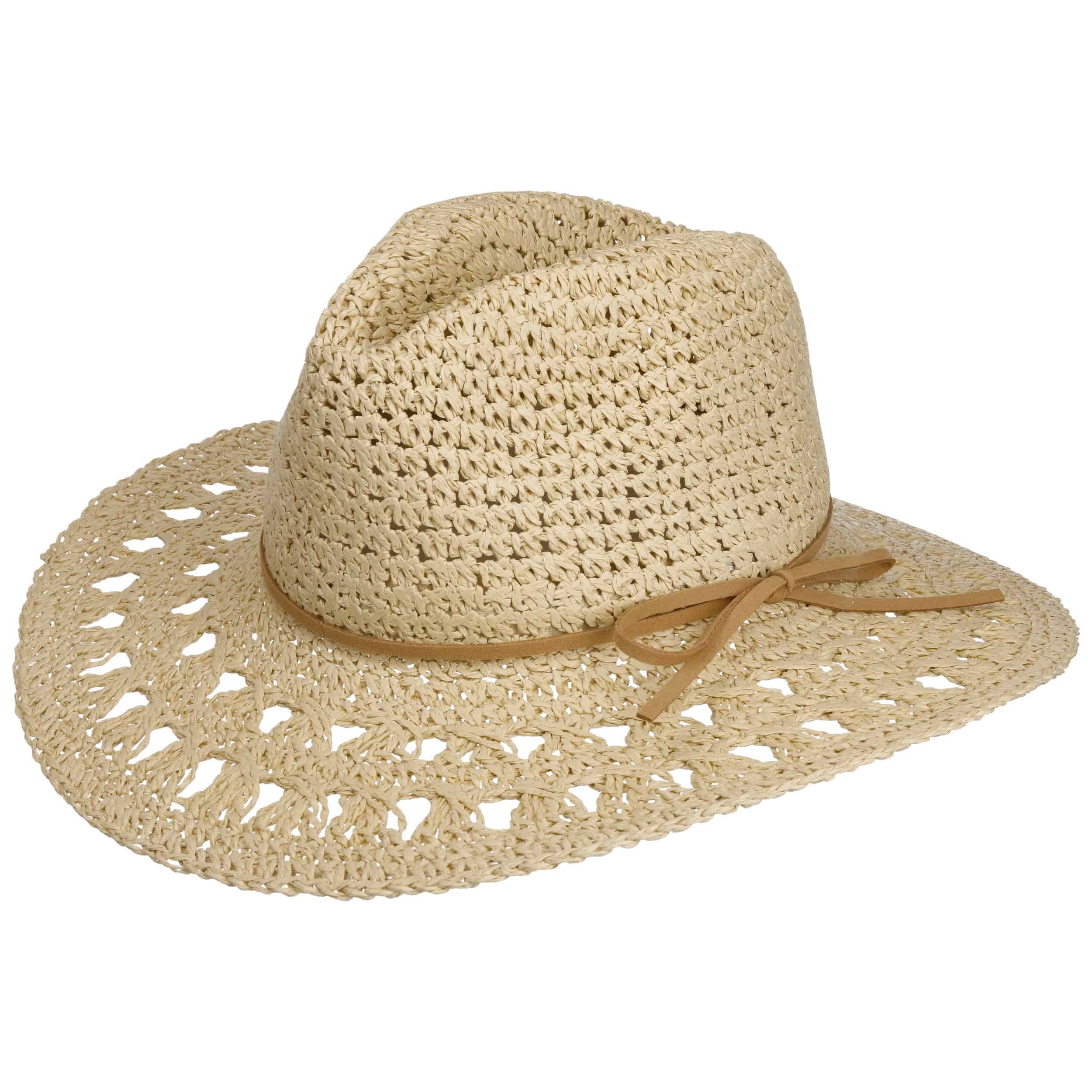 Vented Brim Straw Hat by Lipodo - 38,95