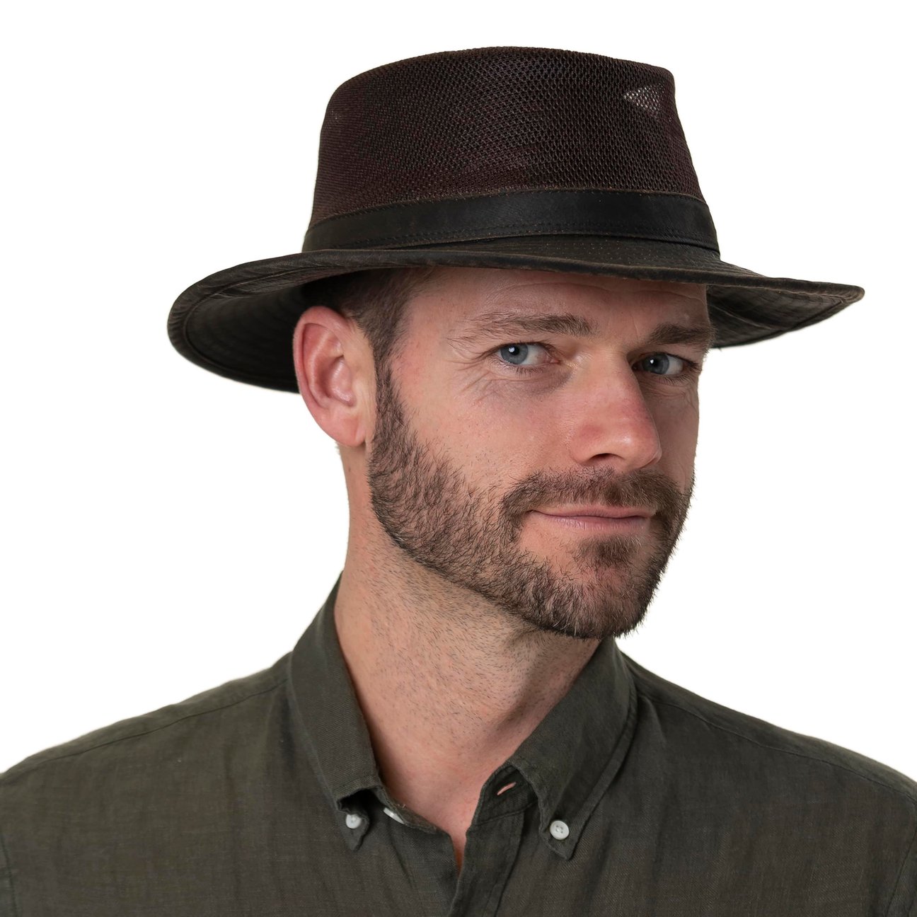 Vented Crown Cloth Hat by Stetson - 51,45