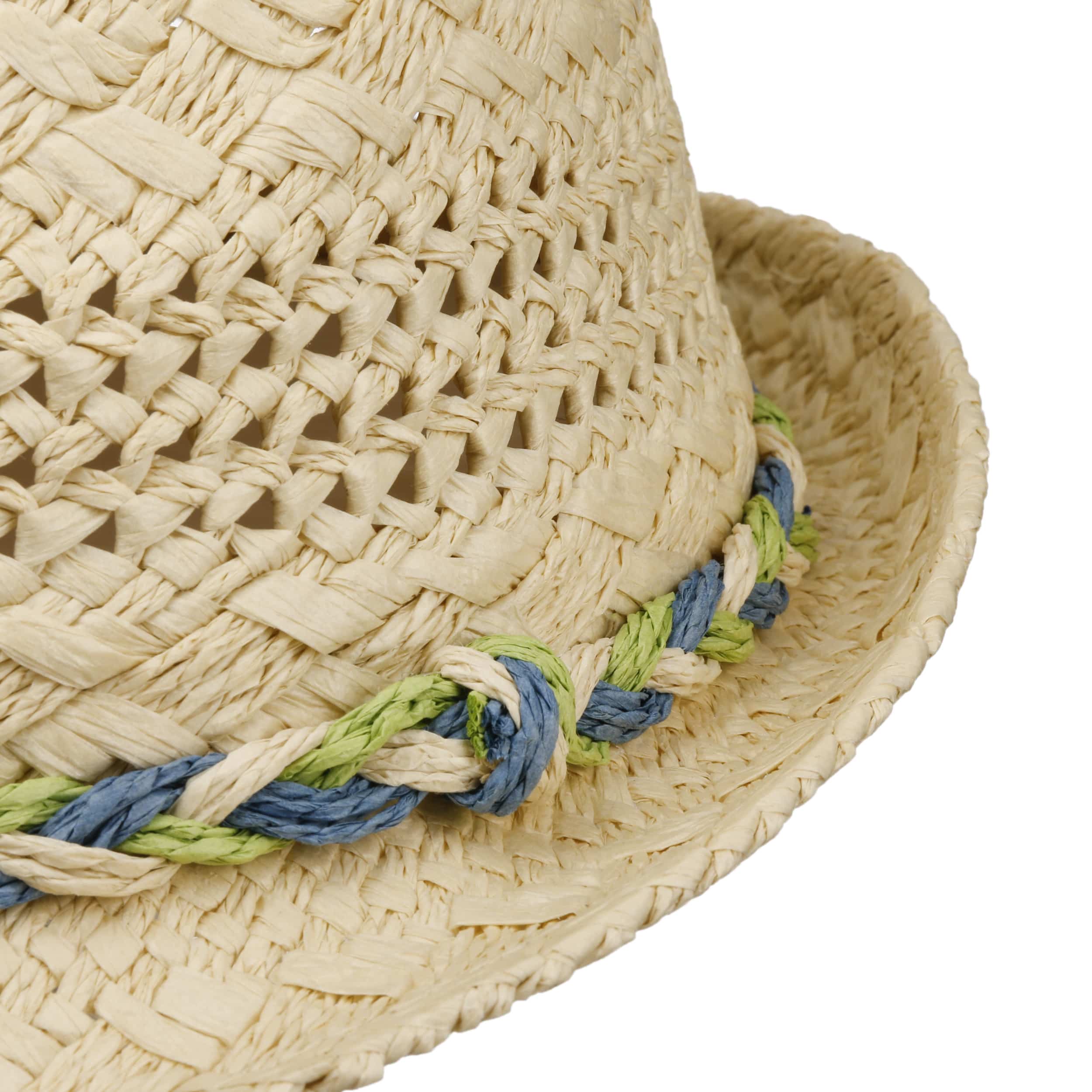 Vented Crown Kids Straw Hat by maximo - 15,95