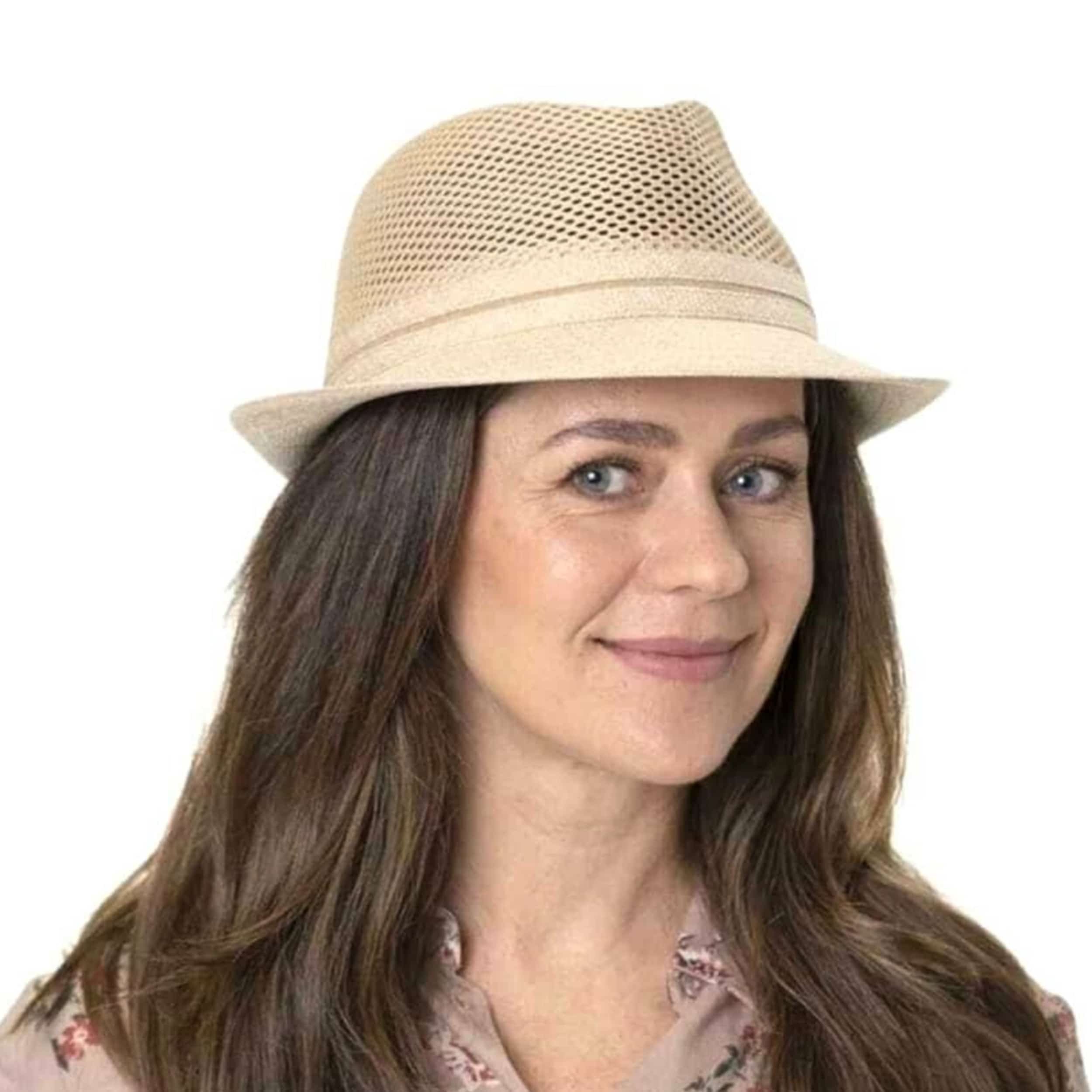 Vented Trilby Hat --> Shop Hats, Beanies & Caps online Hatshopping