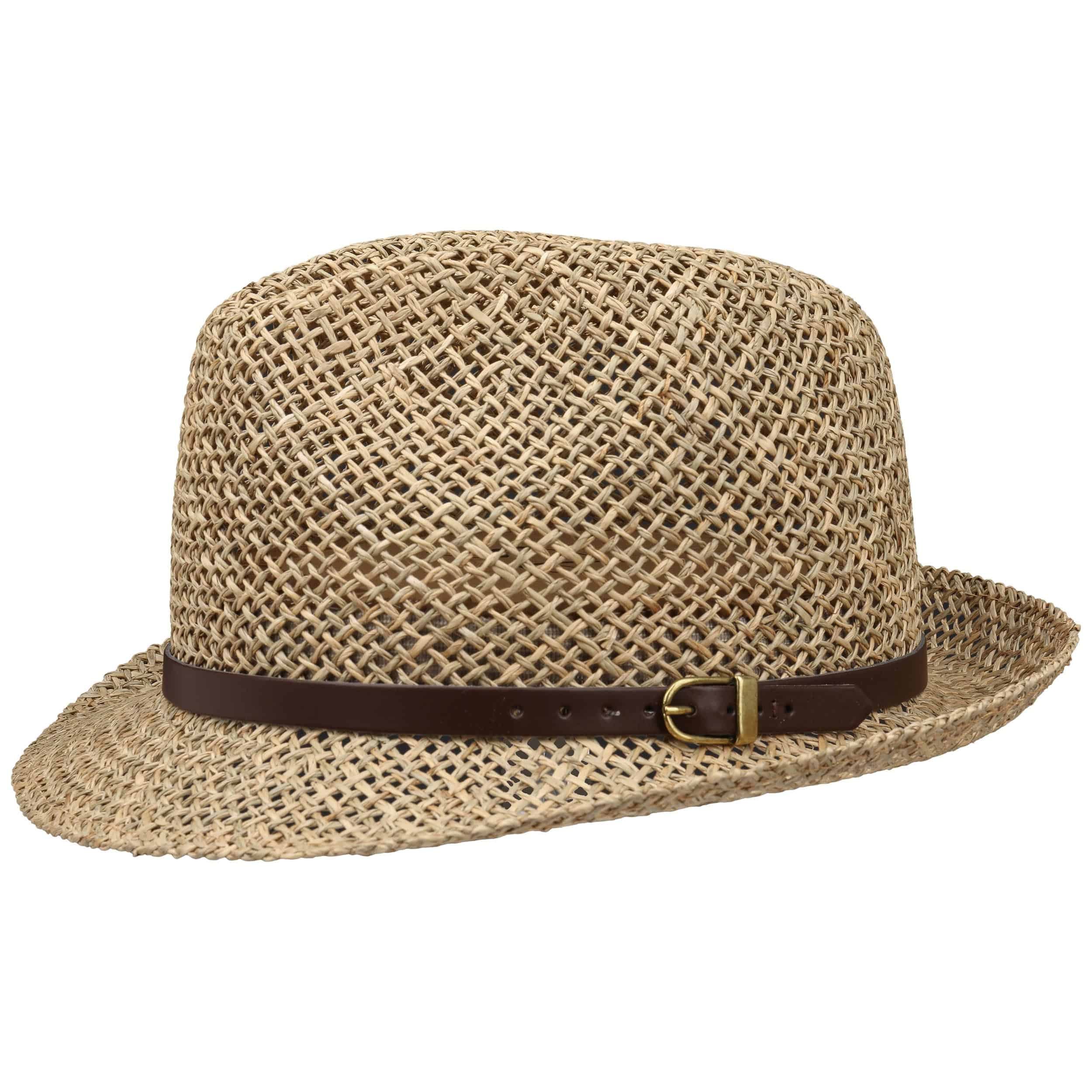 Vented Trilby Straw Hat by Lipodo - 26,95