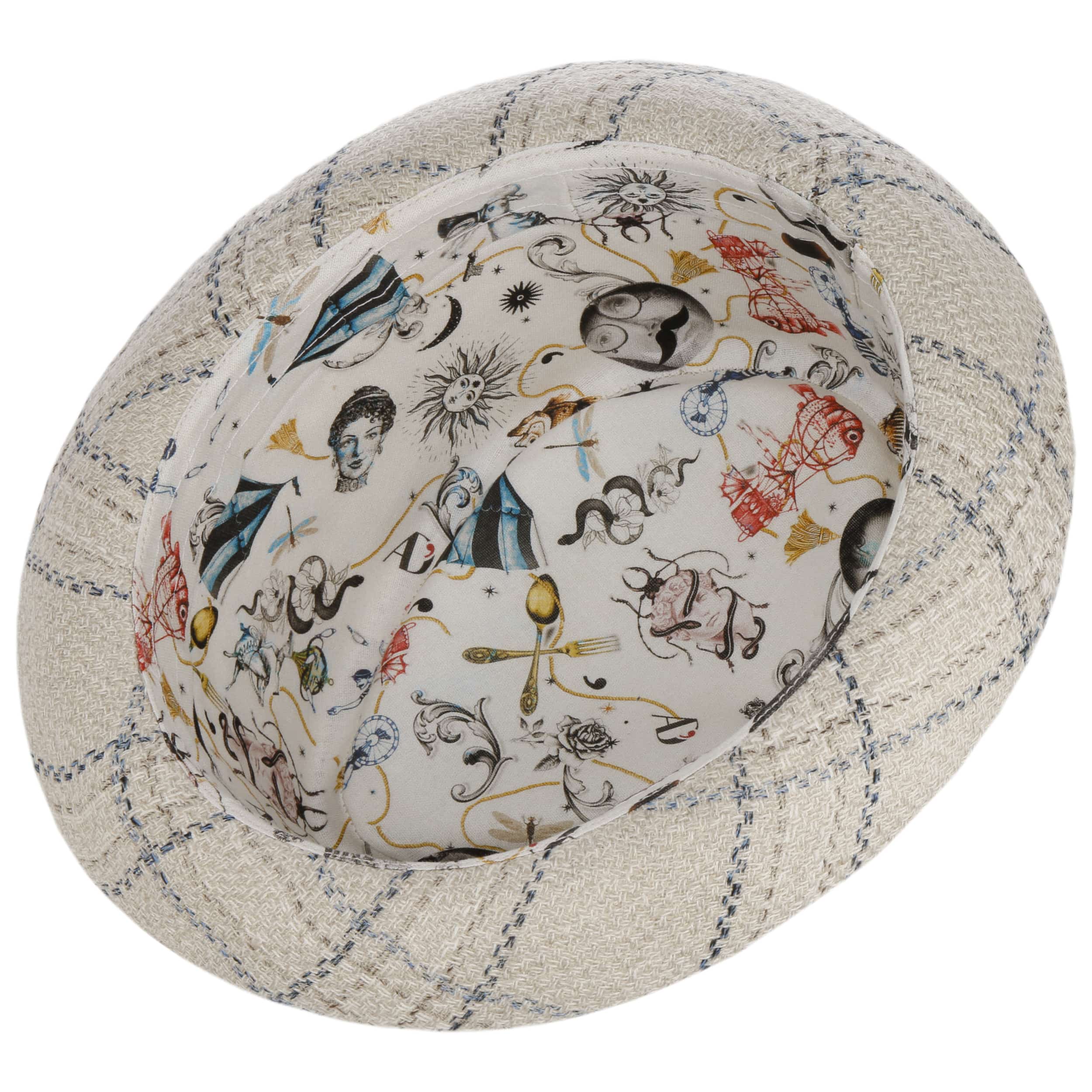 Ventico Pork Pie Cloth Hat by Alfonso D’Este - 123,95