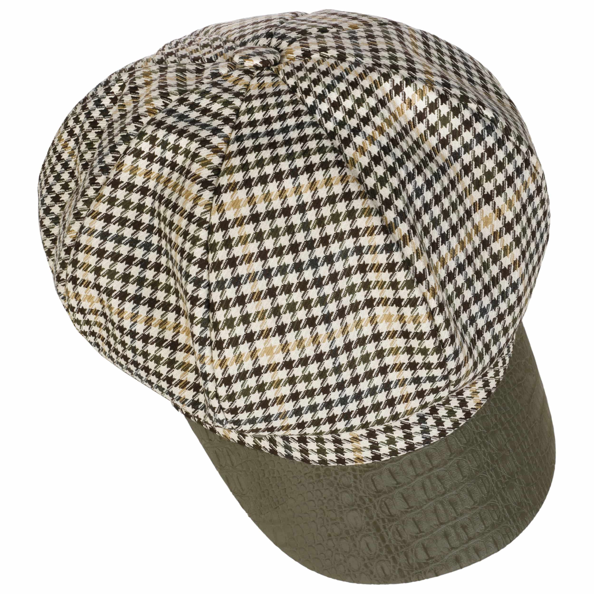 Verlea Houndstooth Newsboy Cap by Lierys --> Shop Hats, Beanies & Caps ...