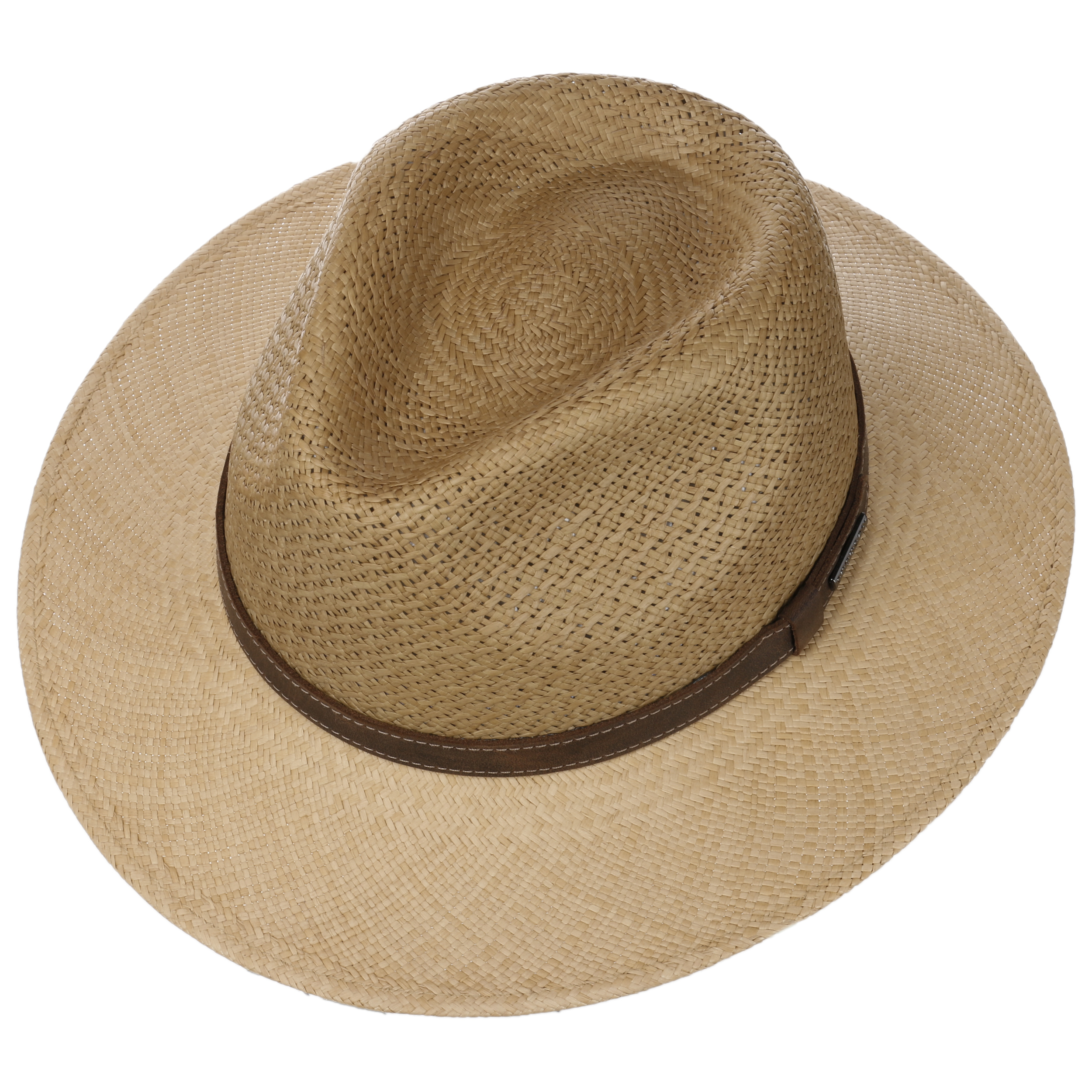 Verlon Panama Hat with Leather Band by Stetson - 159,00