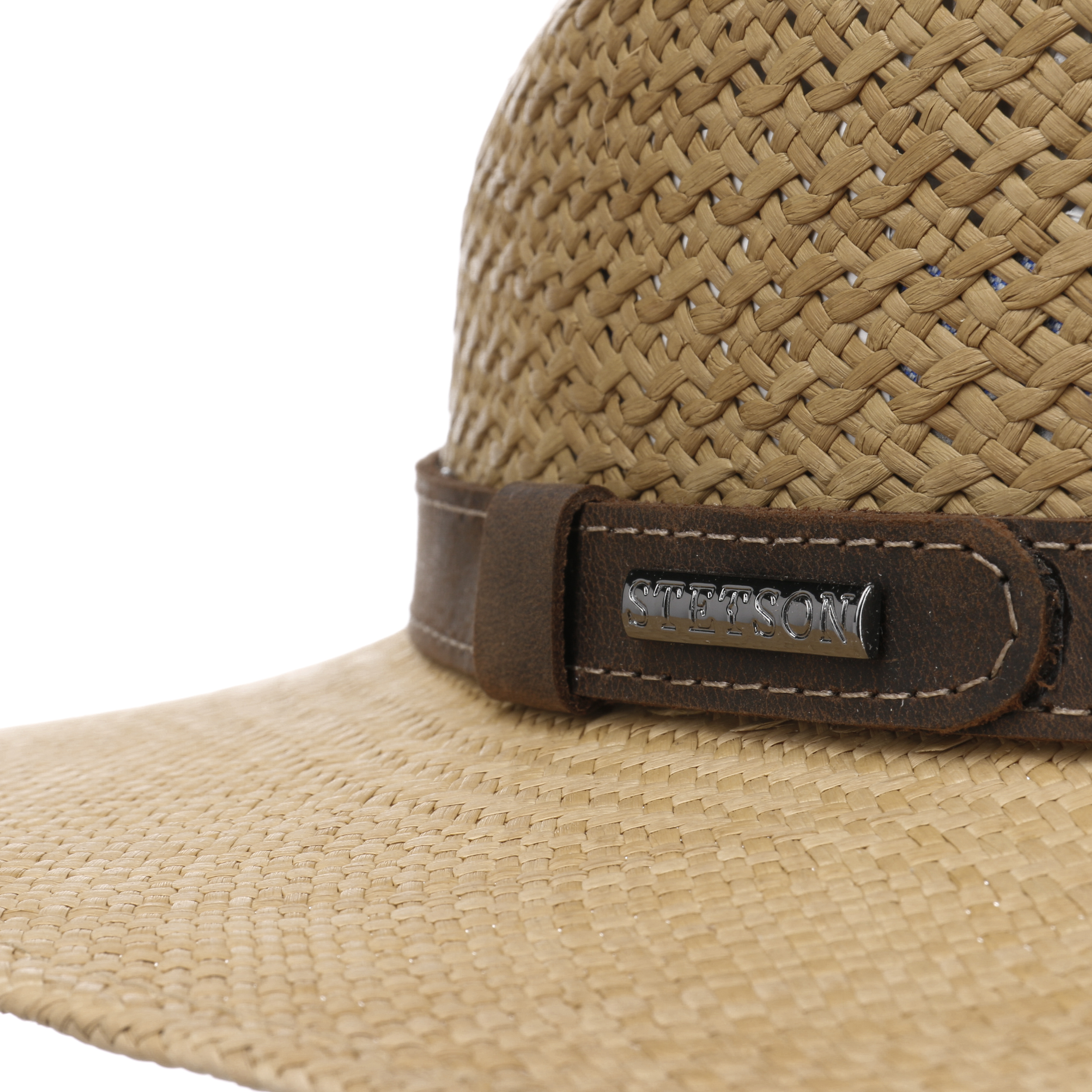 Verlon Panama Hat with Leather Band by Stetson - 159,00
