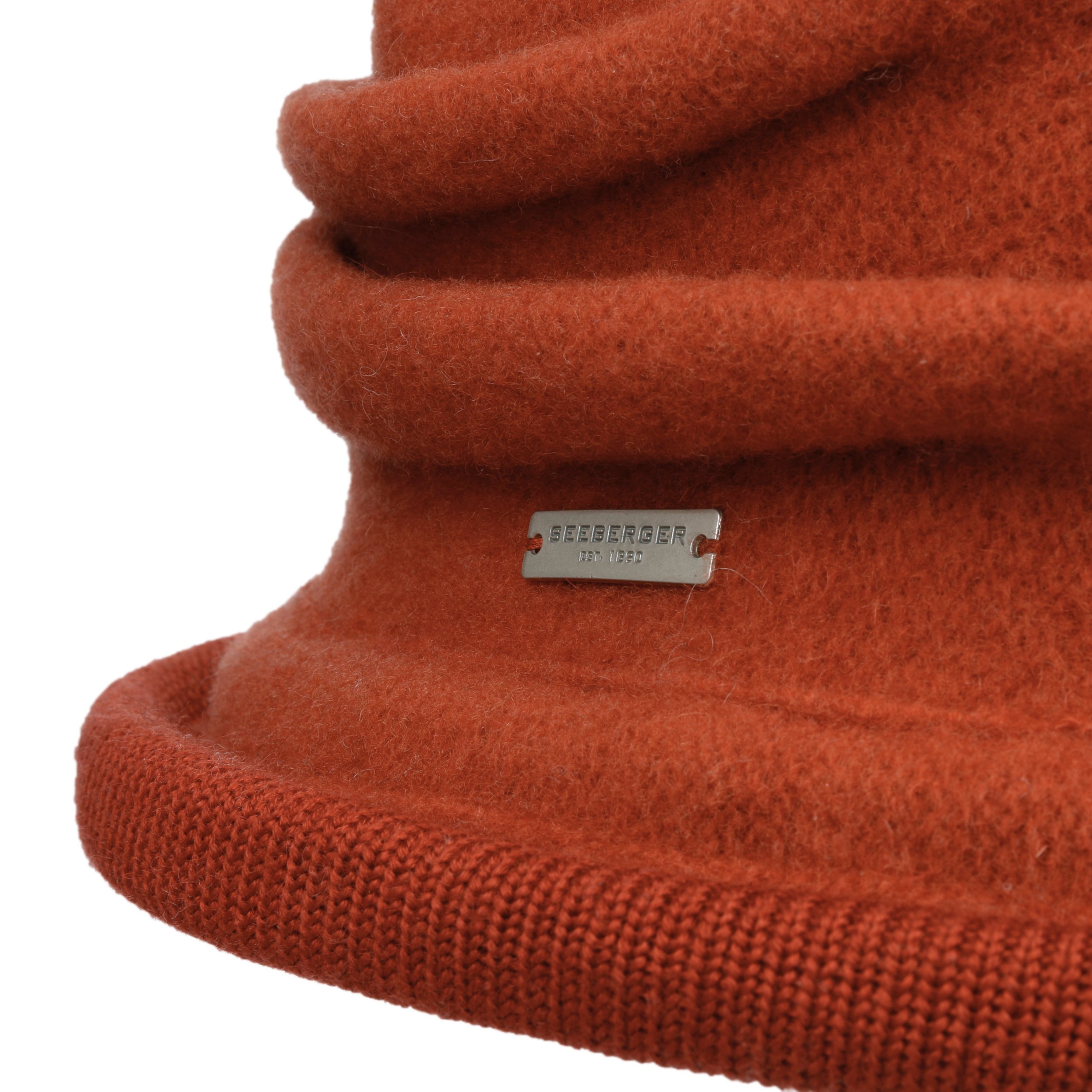 Vialena Round Milled Wool Hat by Seeberger --> Shop Hats, Beanies ...