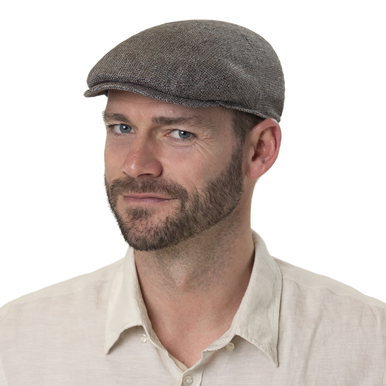 Viando Silk Driver Flat Cap by Stetson - 139,00