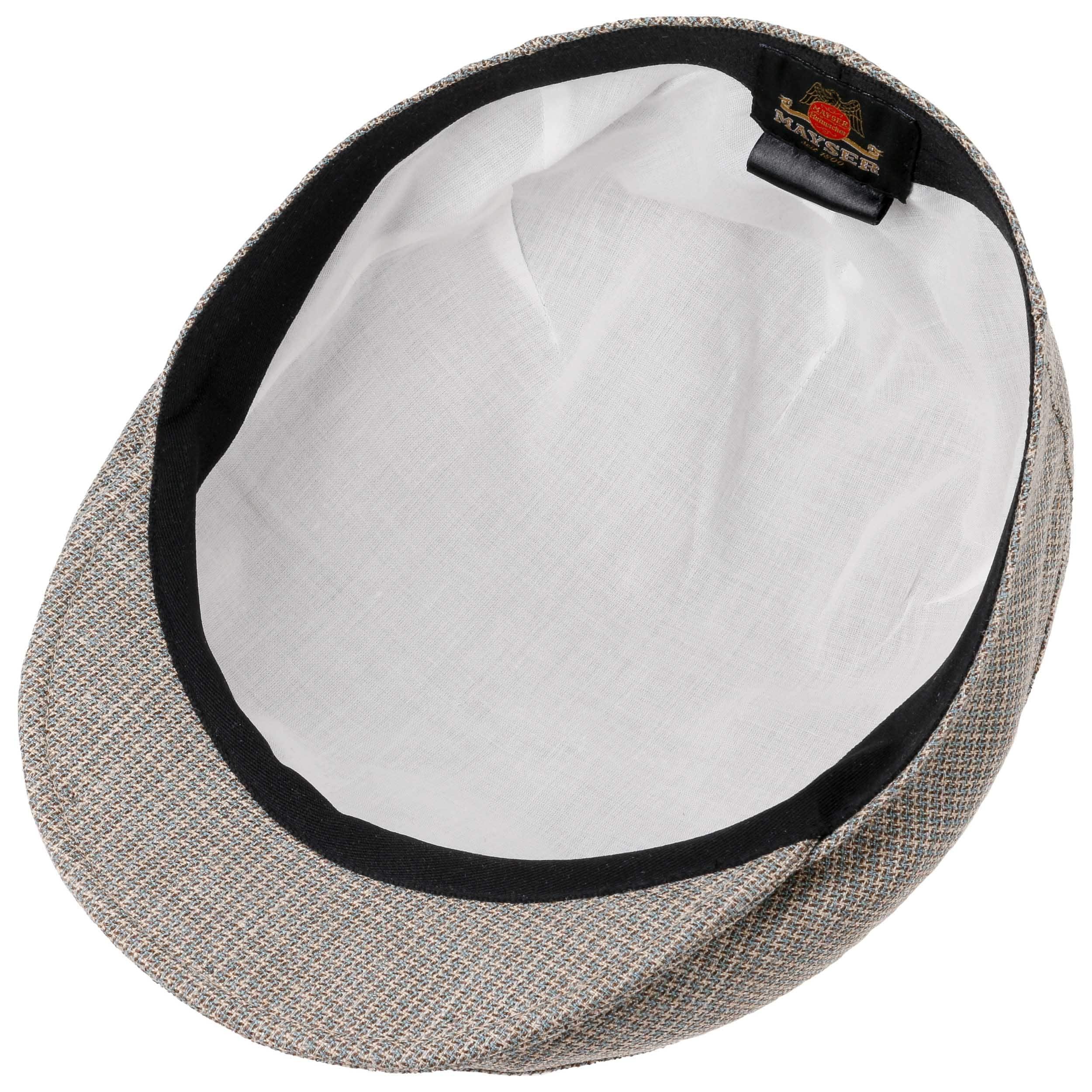 Vincent Soft Check Flat Cap by Mayser - 56,95
