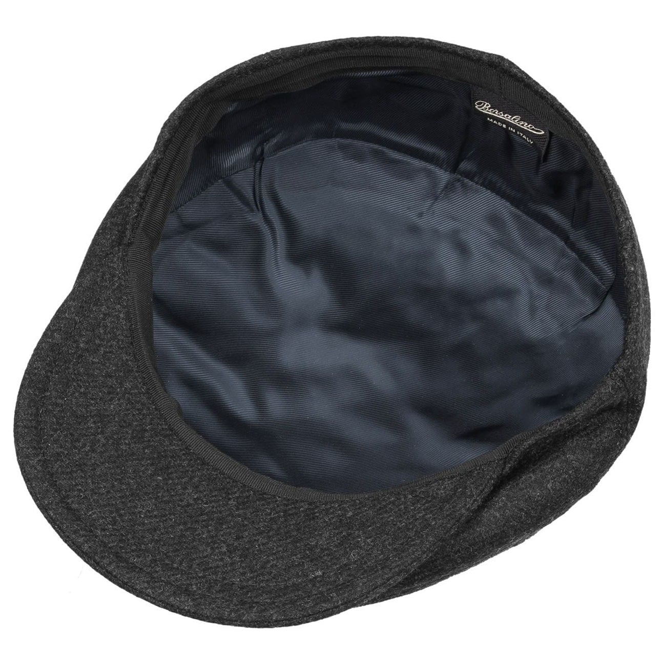 Vincent Wool Flat Cap by Borsalino - 108,95