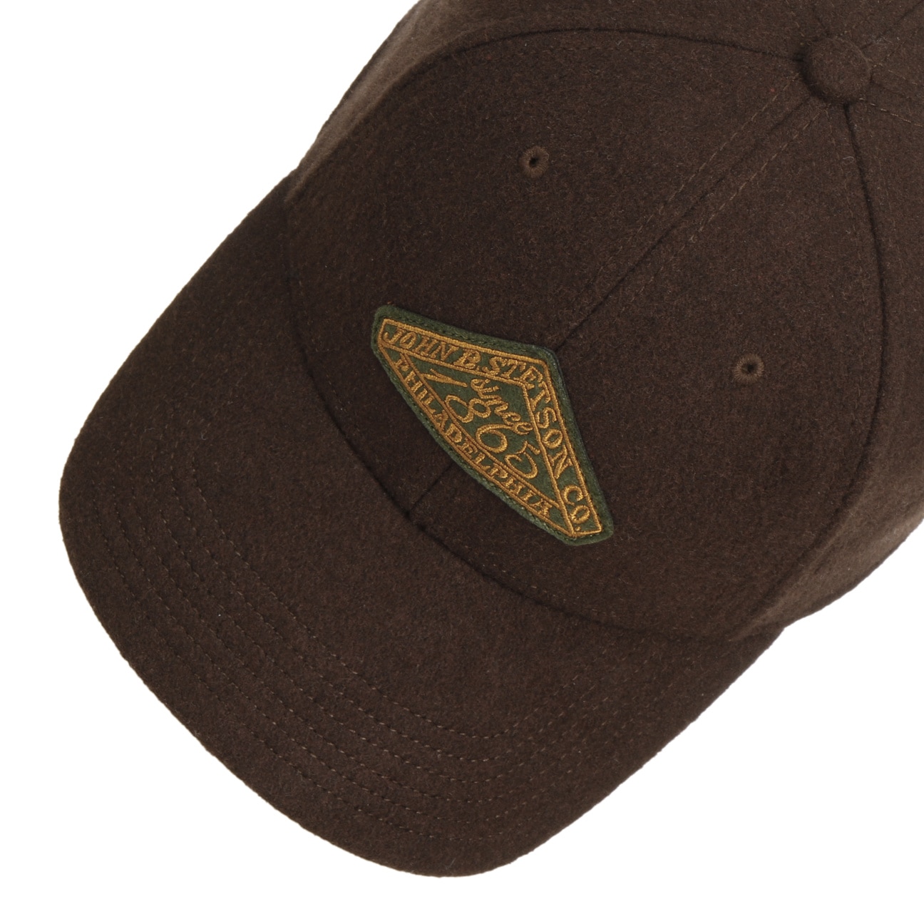 Vintage Logo Patch Wool Cap by Stetson - 49,00