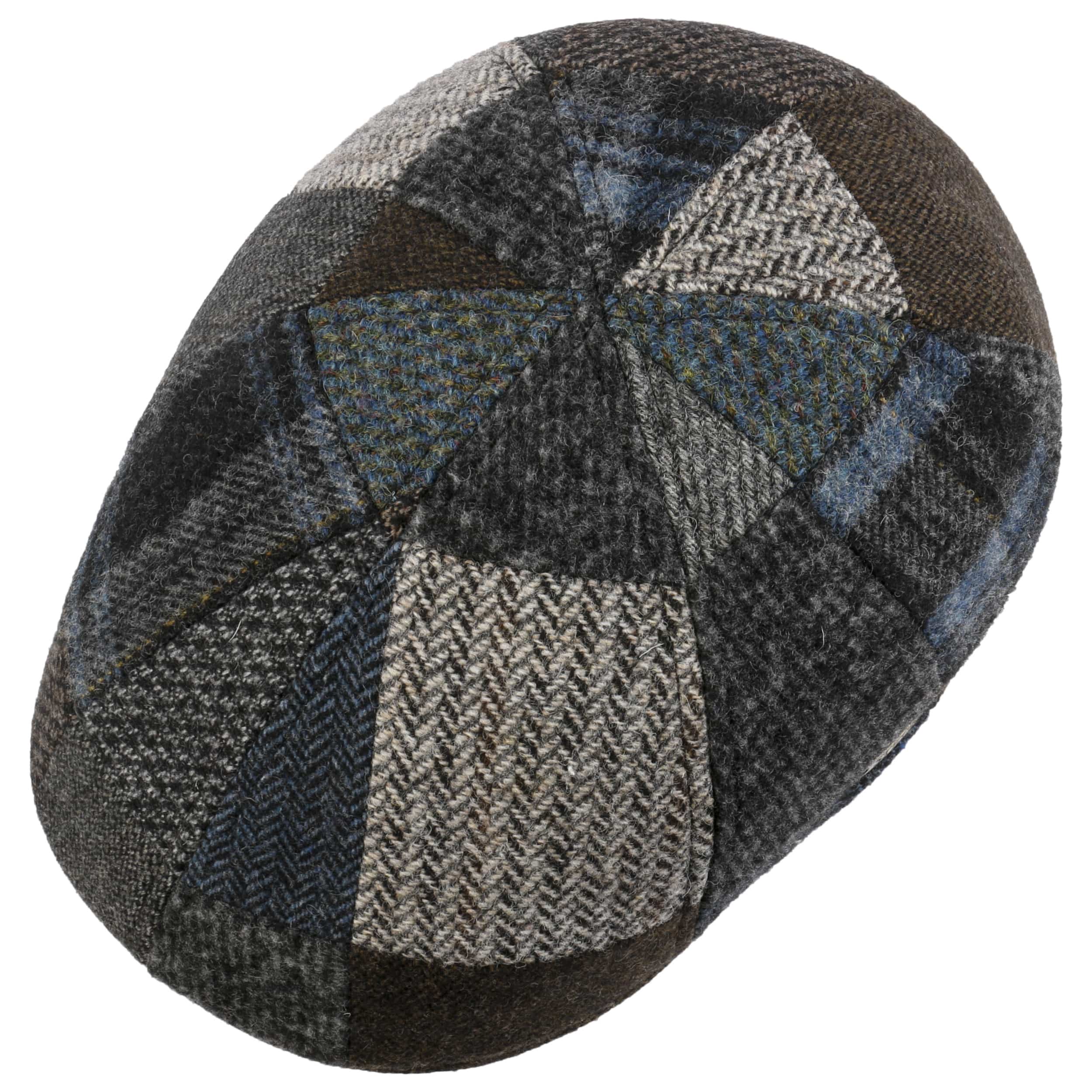 Viscott Patchwork Flat Cap by Stetson - 99,00