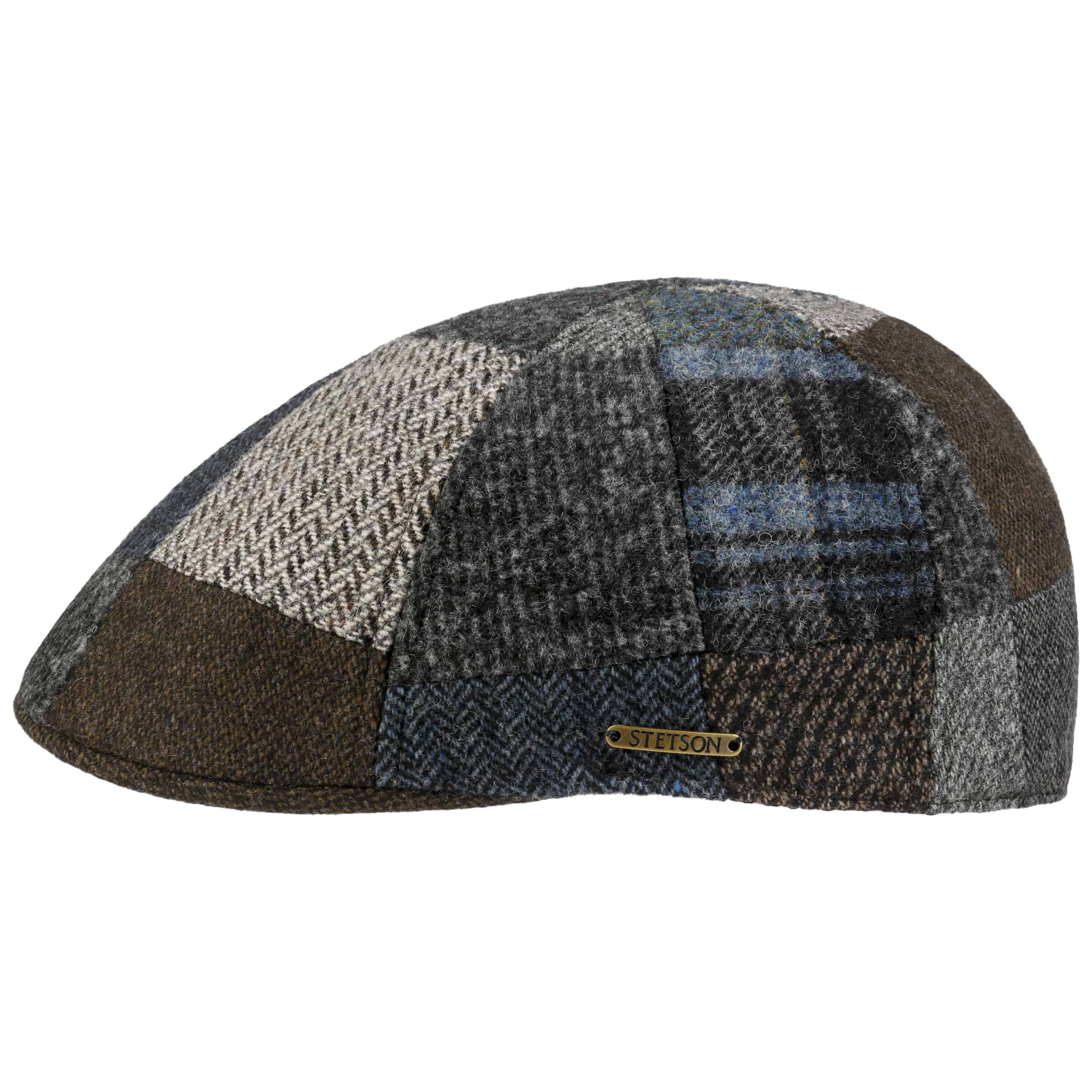 Viscott Patchwork Flat Cap by Stetson - 99,00