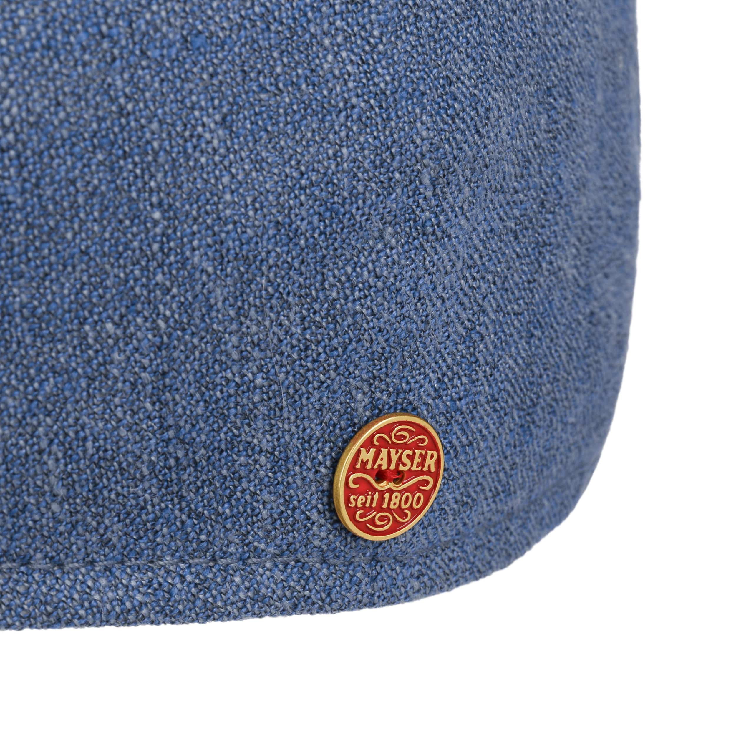 Wallace Linen Flat Cap by Mayser - 108,95