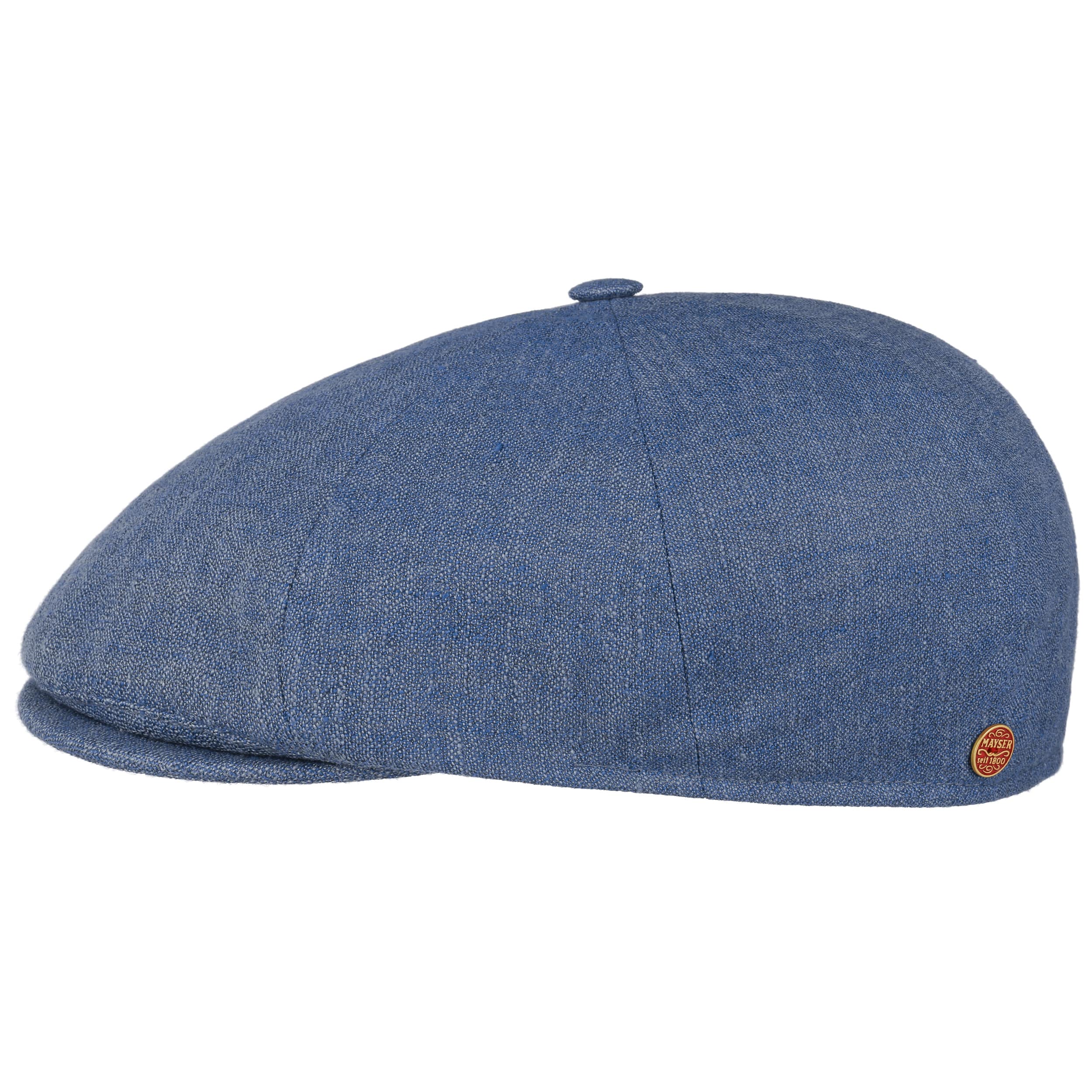Wallace Linen Flat Cap by Mayser - 108,95