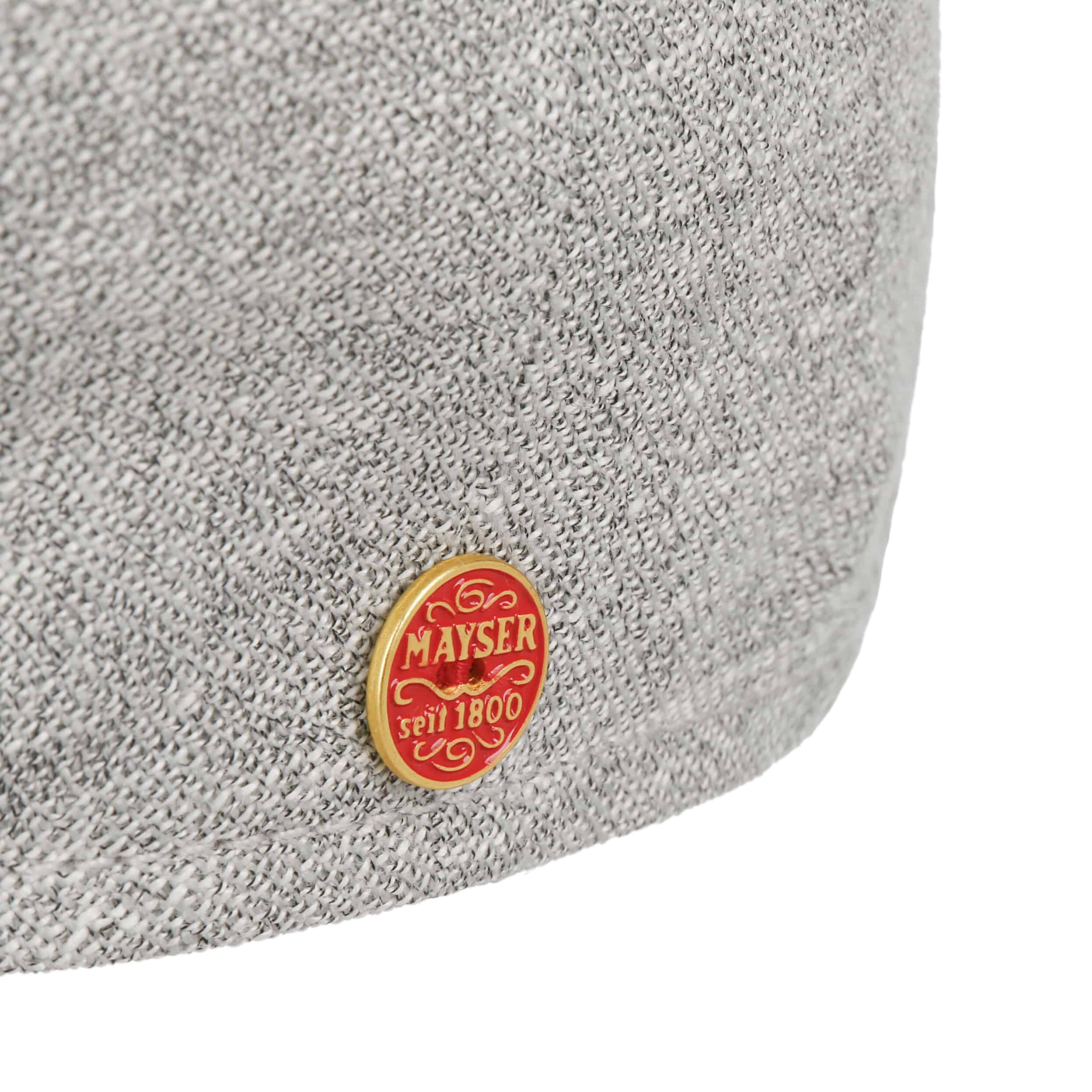 Wallace Linen Flat Cap by Mayser - 108,95
