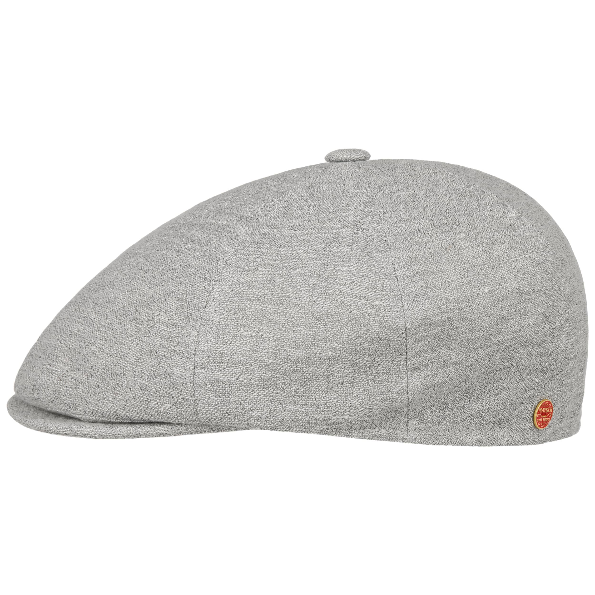 Wallace Linen Flat Cap by Mayser - 108,95