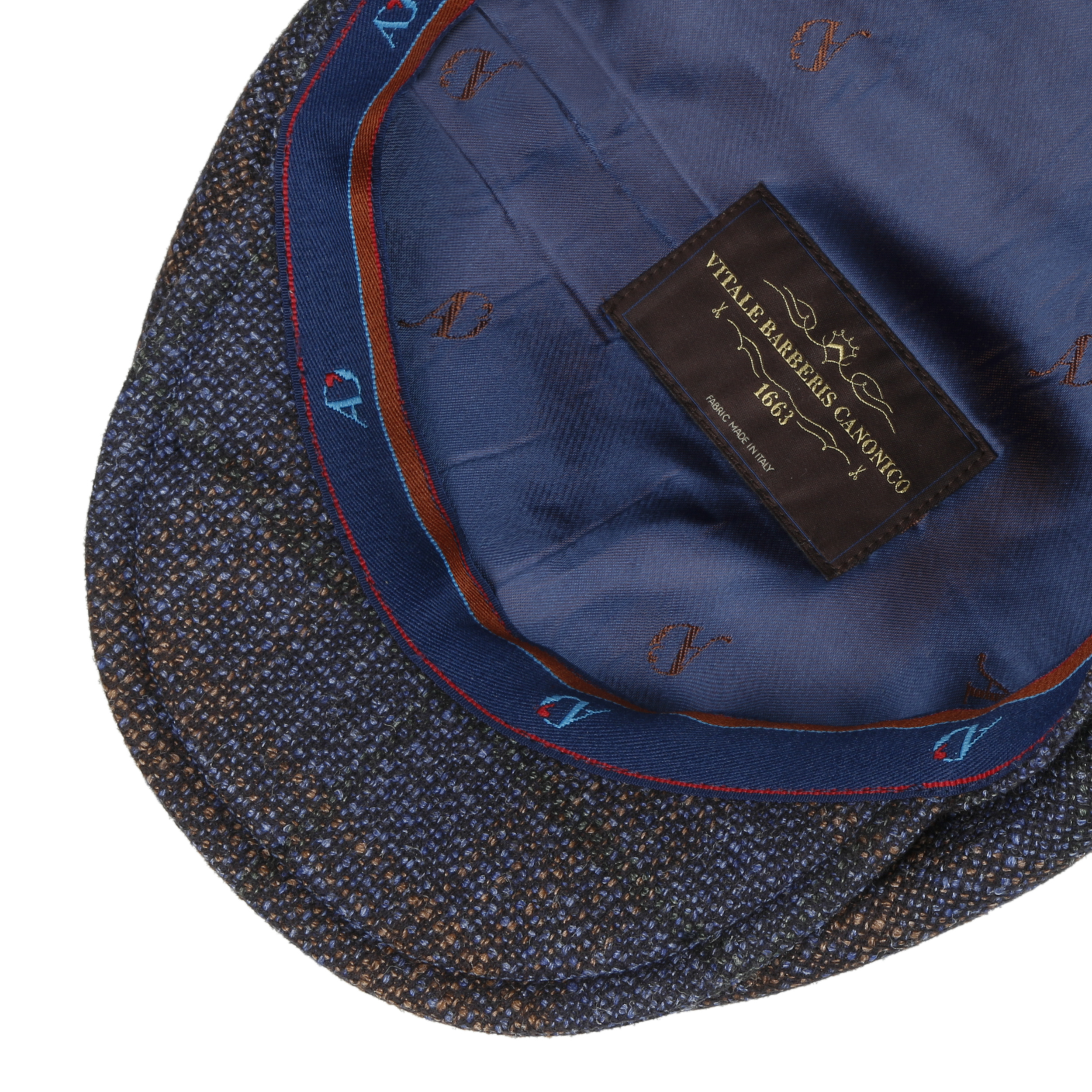 Walston Check Flat Cap by Alfonso D’Este - 93,95