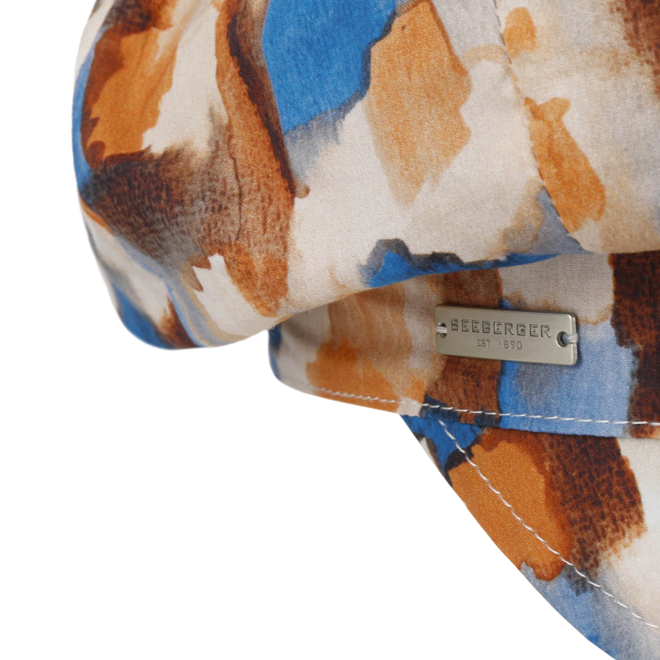 Watercolour Newsboy Cap by Seeberger - 38,95