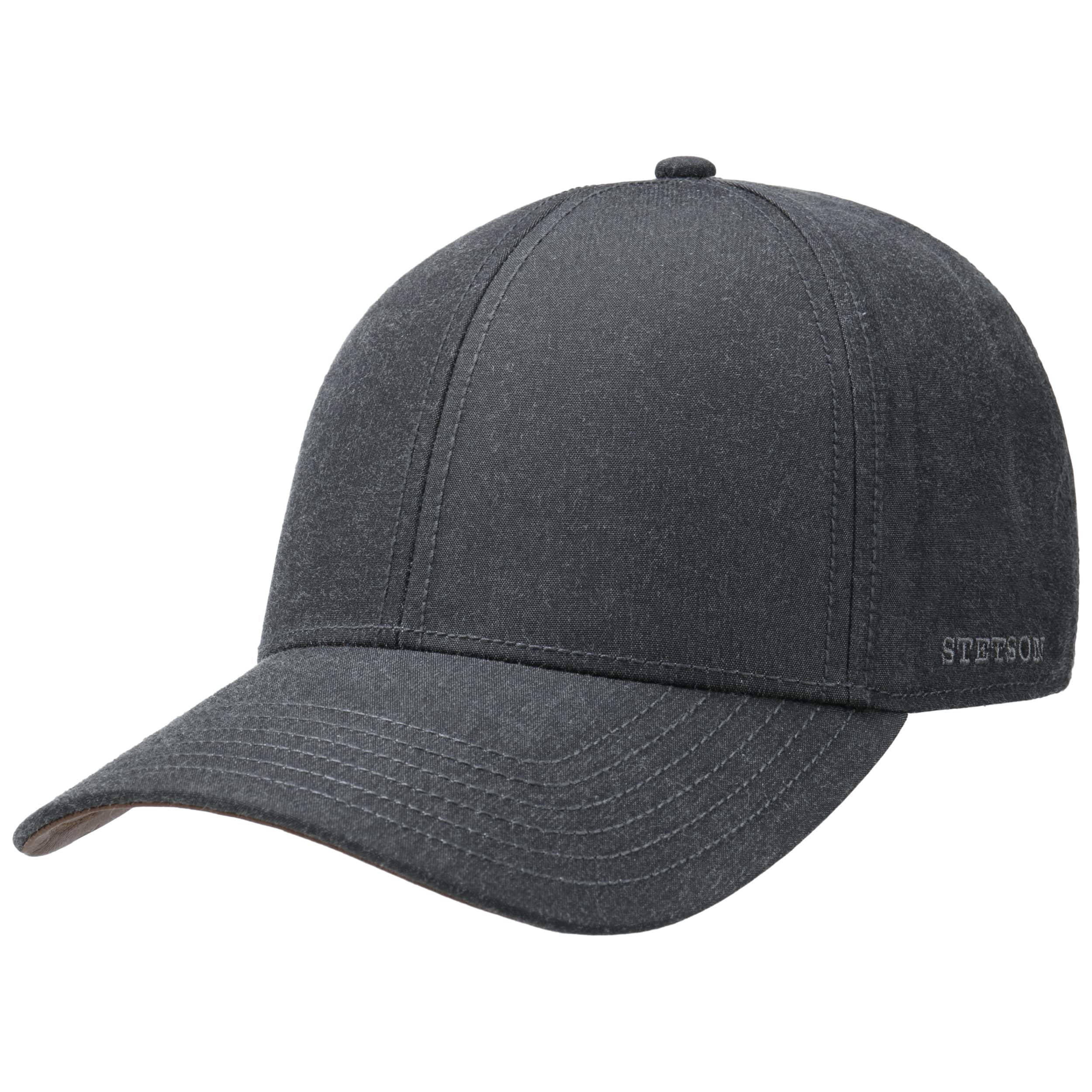 Waxed Cotton Cap with UV Protection by Stetson --> Shop Hats, Beanies ...