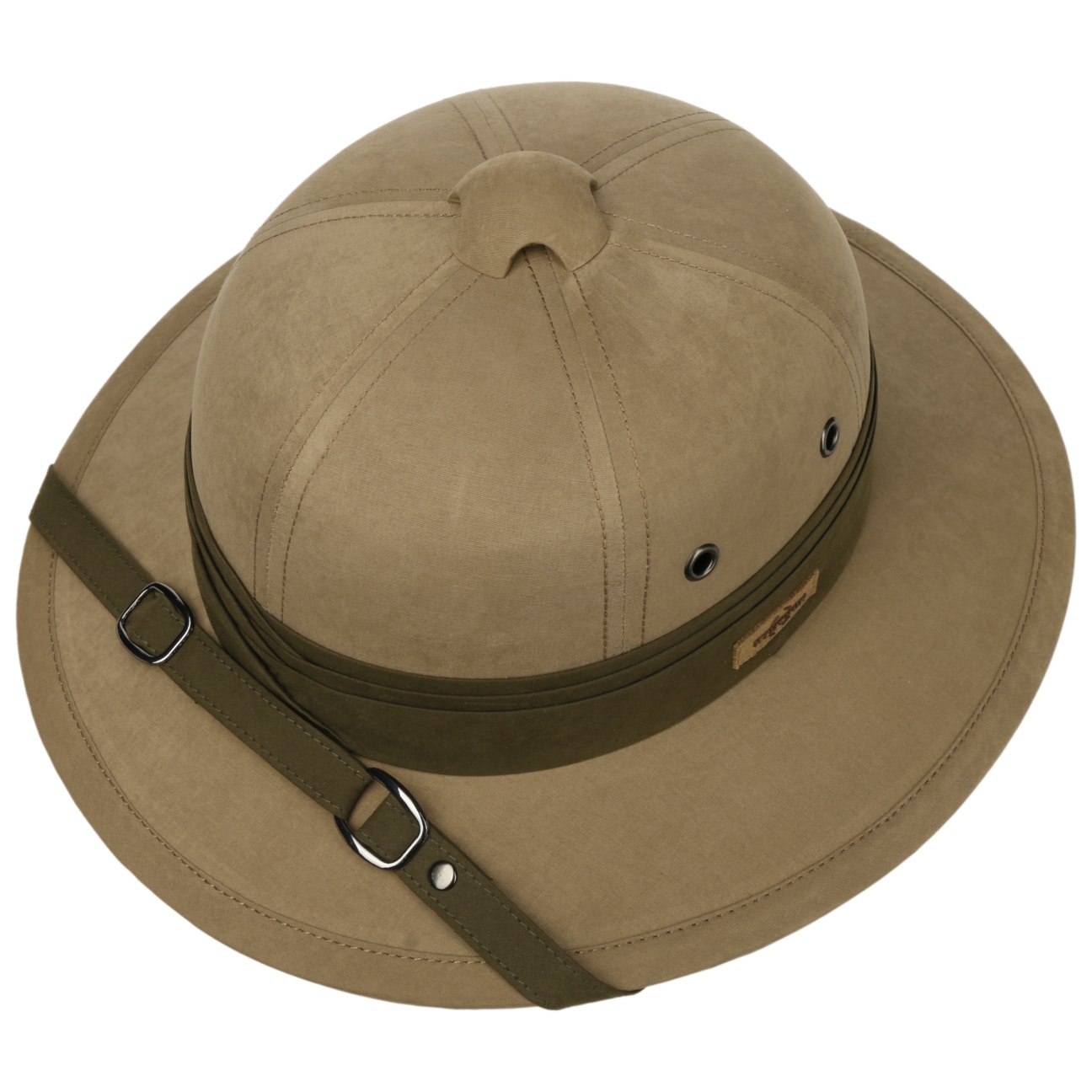 Waxed Cotton Pith Helmet by Stetson - 129,00
